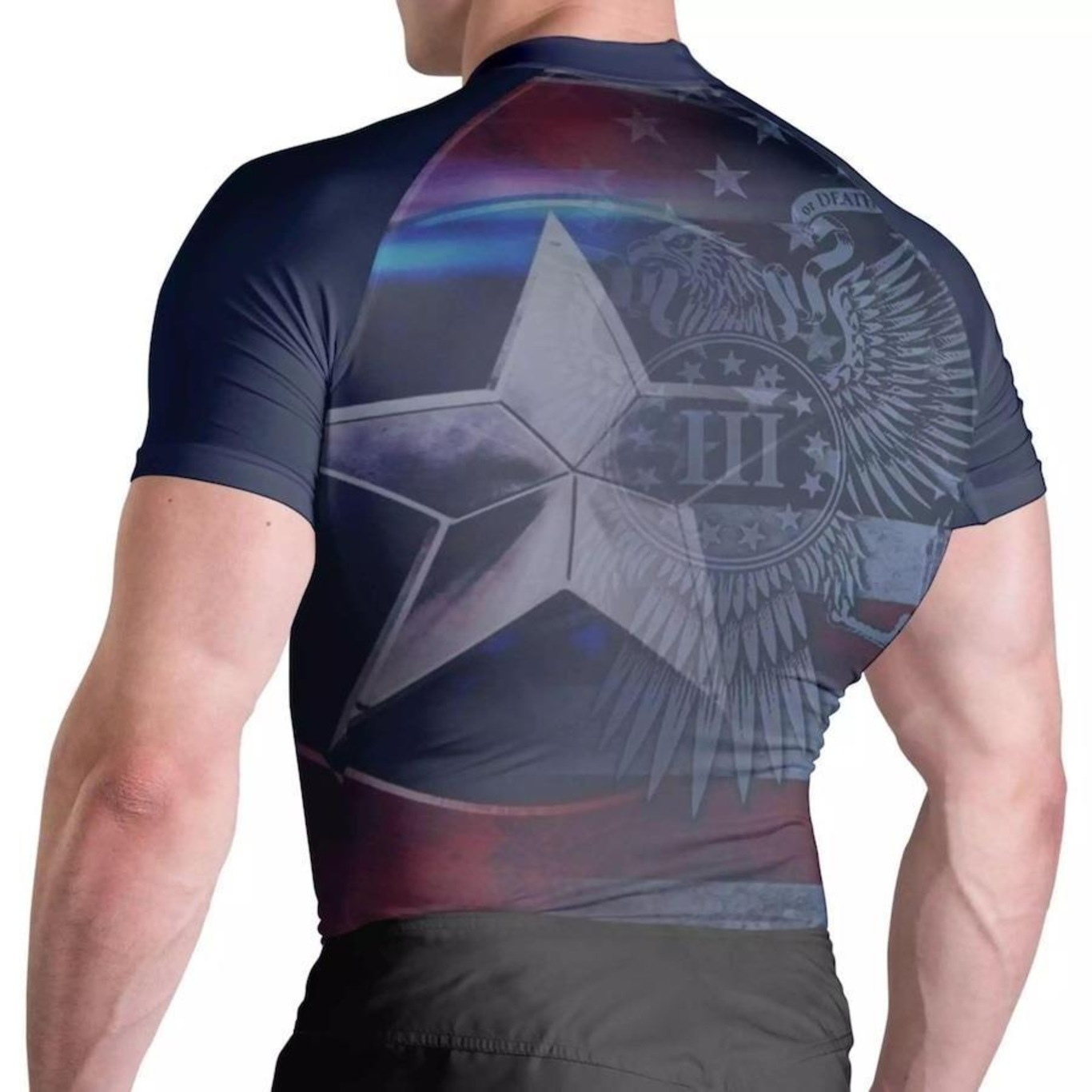 Rash Guard Atlética Esportes Captão America Mc - Masculino | Centauro