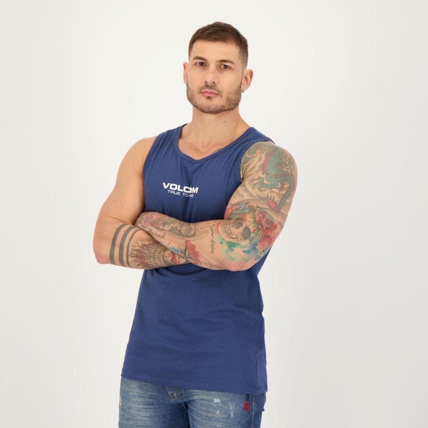 Camiseta Regata Volcom New Euro - Masculina | Centauro