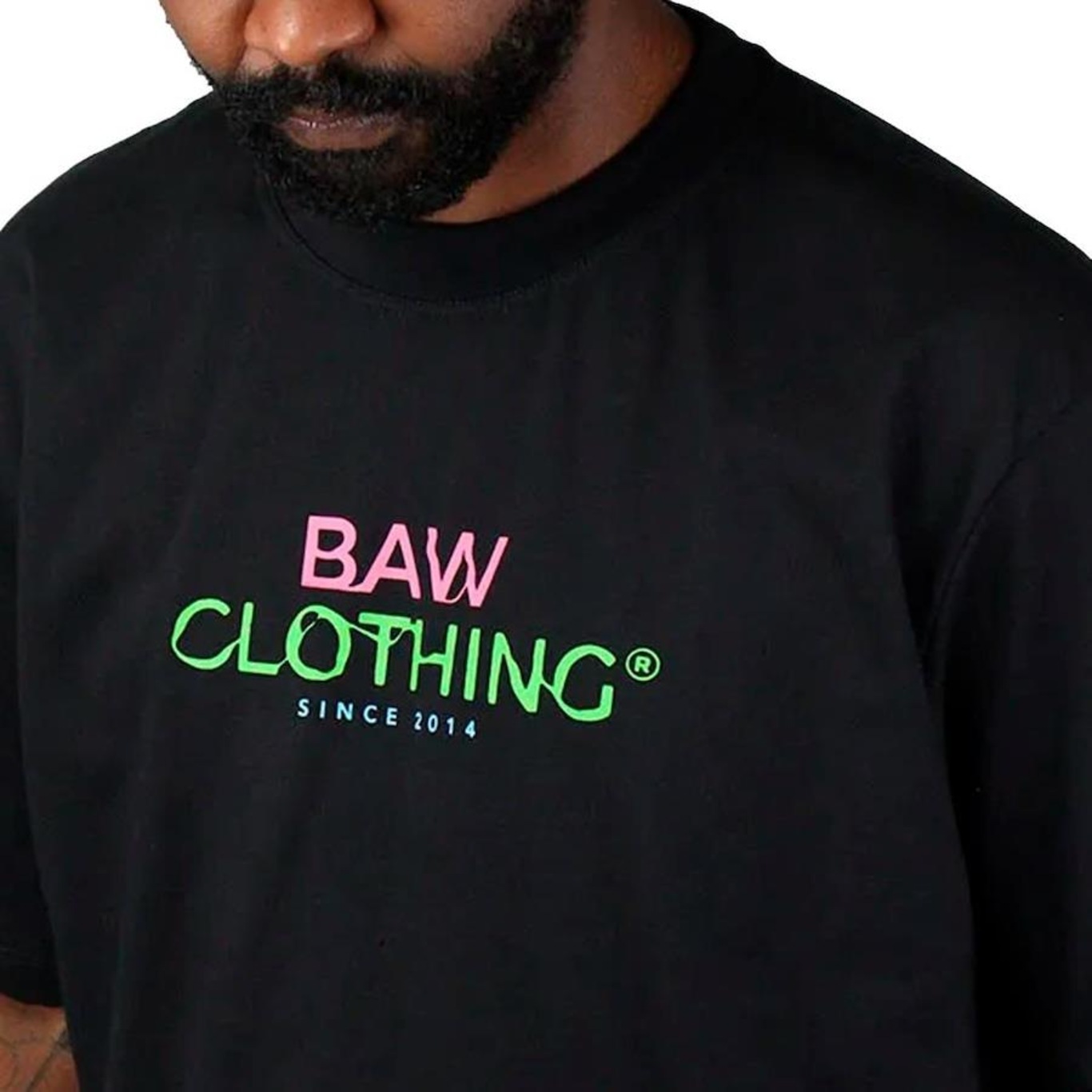 Camiseta Baw Light Glitch - Masculina | Centauro