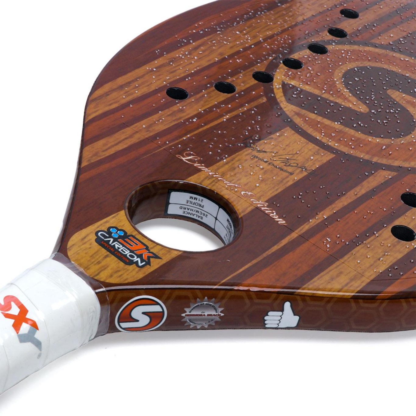 Raquete de Beach Tennis Sxy California Wooddy GT | Centauro