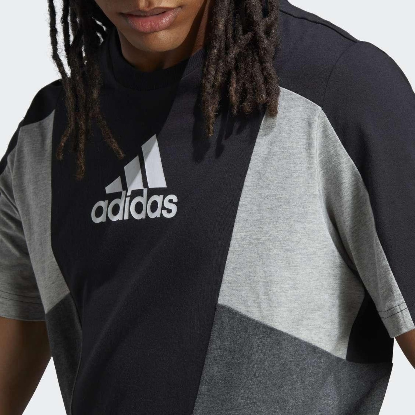 Camiseta adidas Colorblock - Masculina | Centauro
