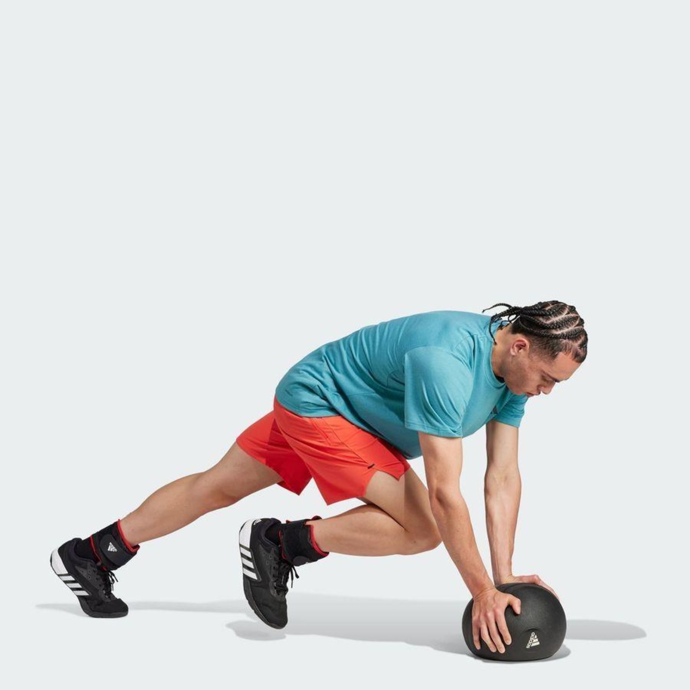 Shorts adidas Workout Knur - Masculino | Centauro