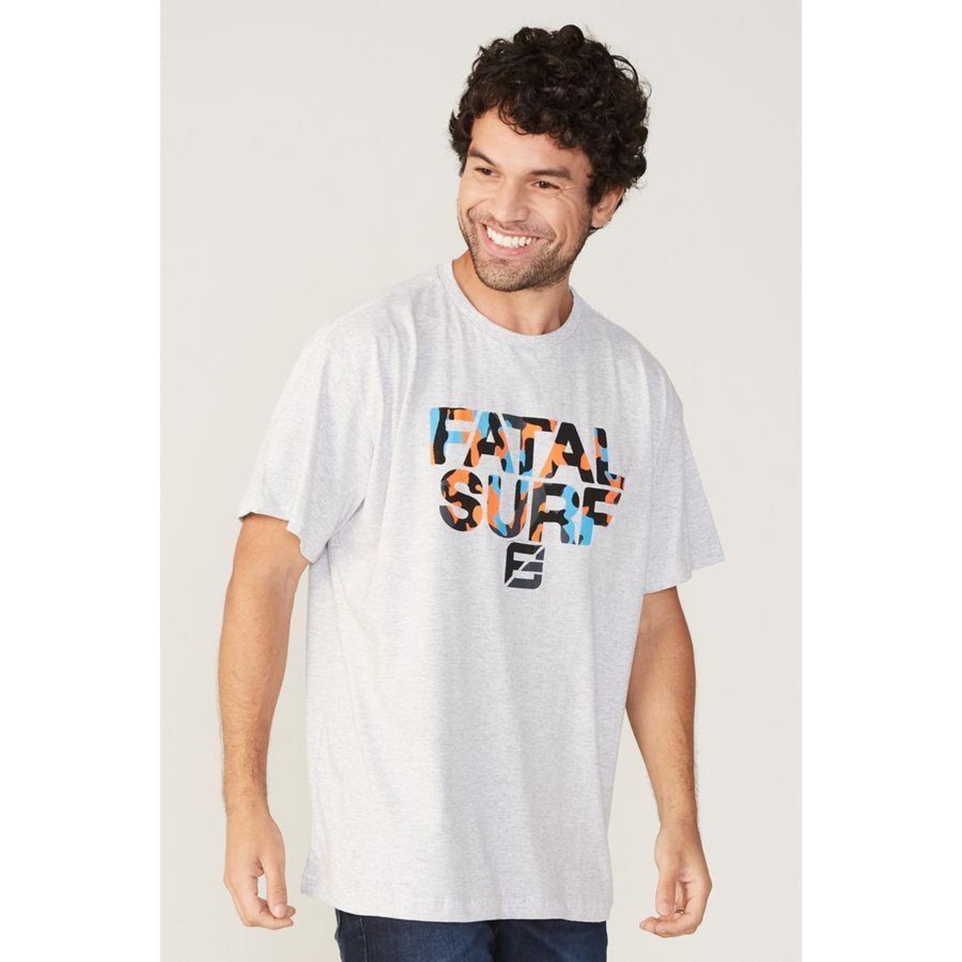Camiseta Fatal Plus Size Estampada - Masculina em Promoção | Centauro