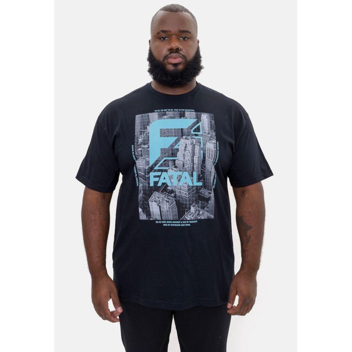 Camiseta Fatal Plus Size Inside - Masculina | Centauro
