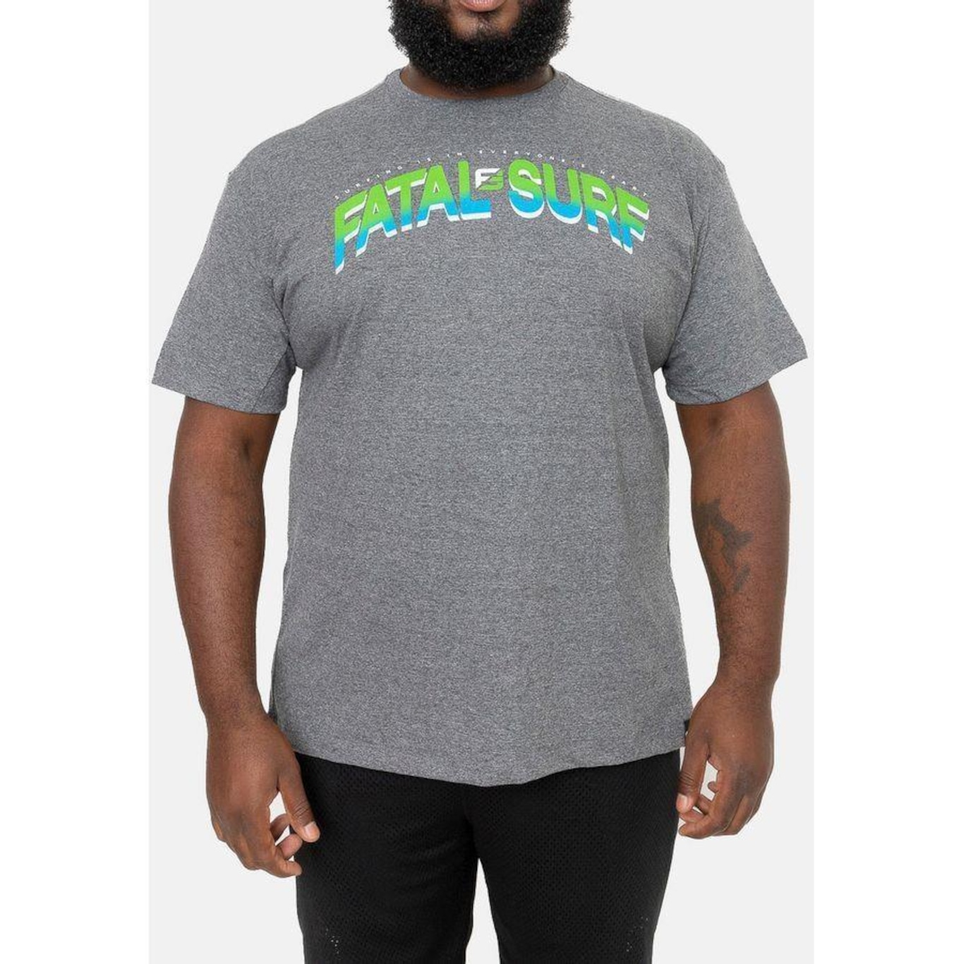 Camiseta Fatal Plus Size Heart - Masculina | Centauro