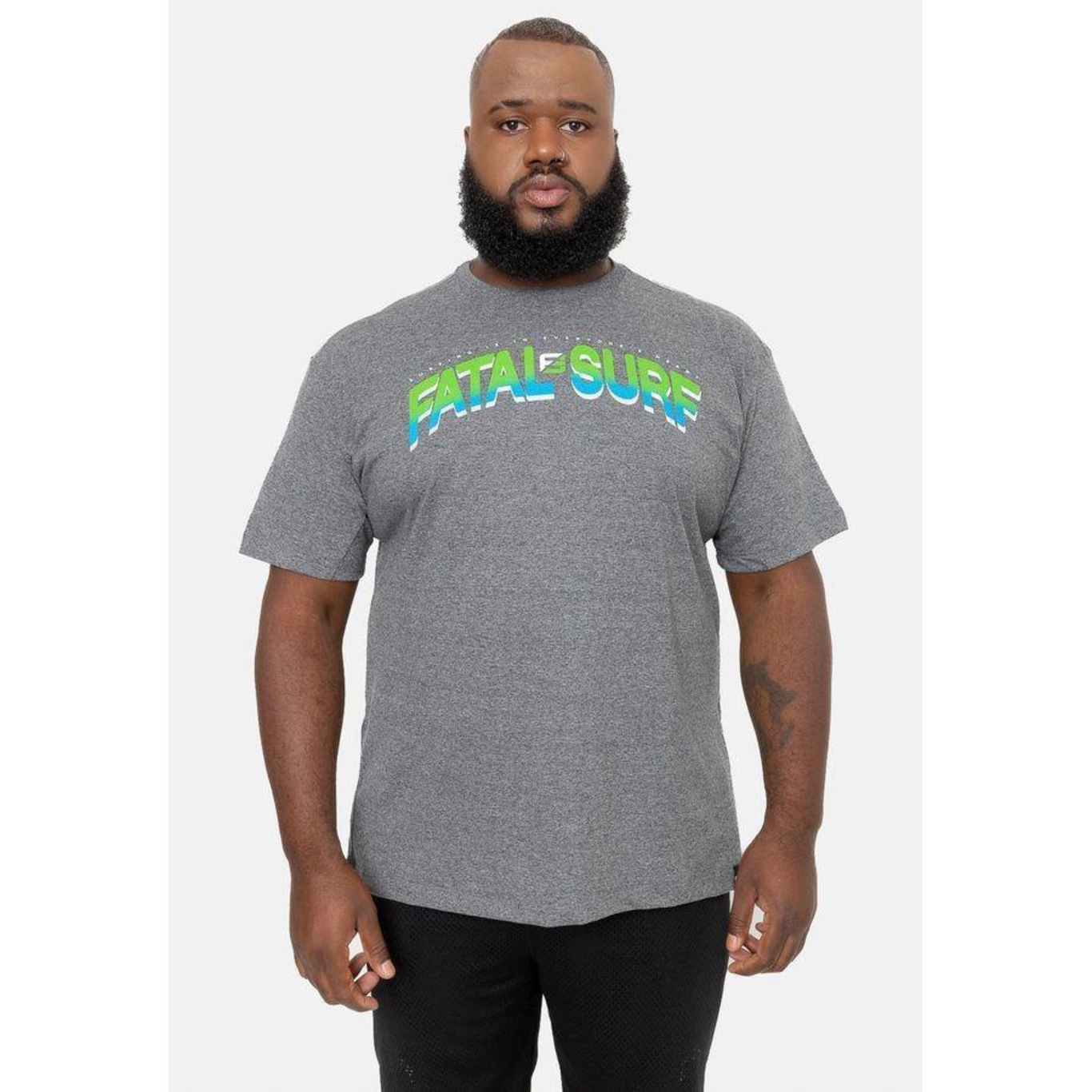 Camiseta Fatal Plus Size Heart - Masculina | Centauro