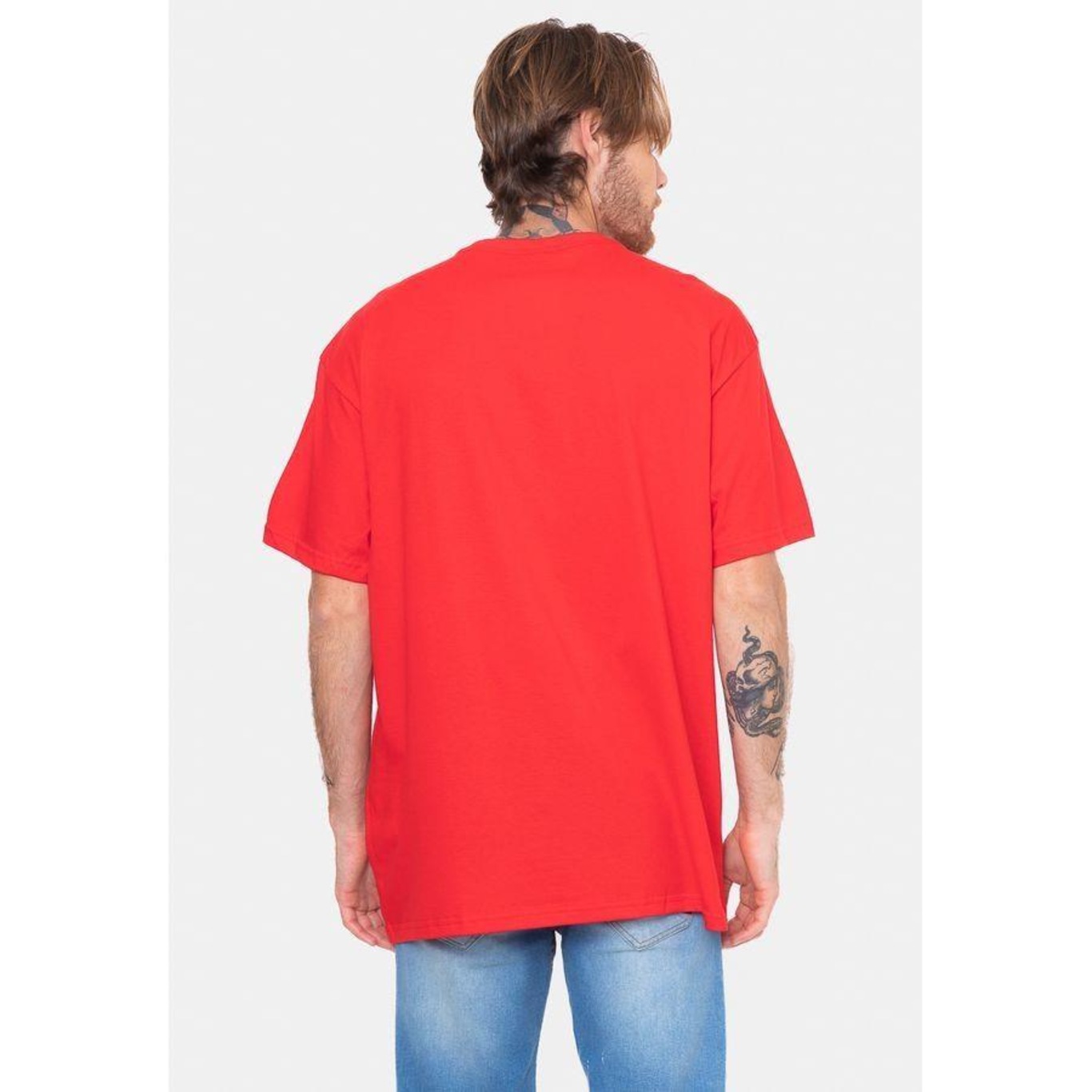 Camiseta Fatal Plus Size Fashion Basic Trini - Masculina | Centauro