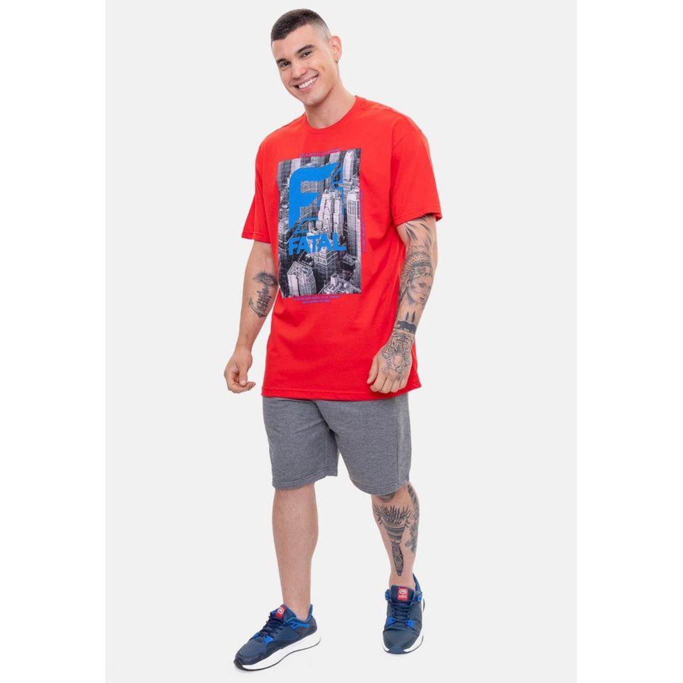 Camiseta Fatal Plus Size Inside - Masculina | Centauro