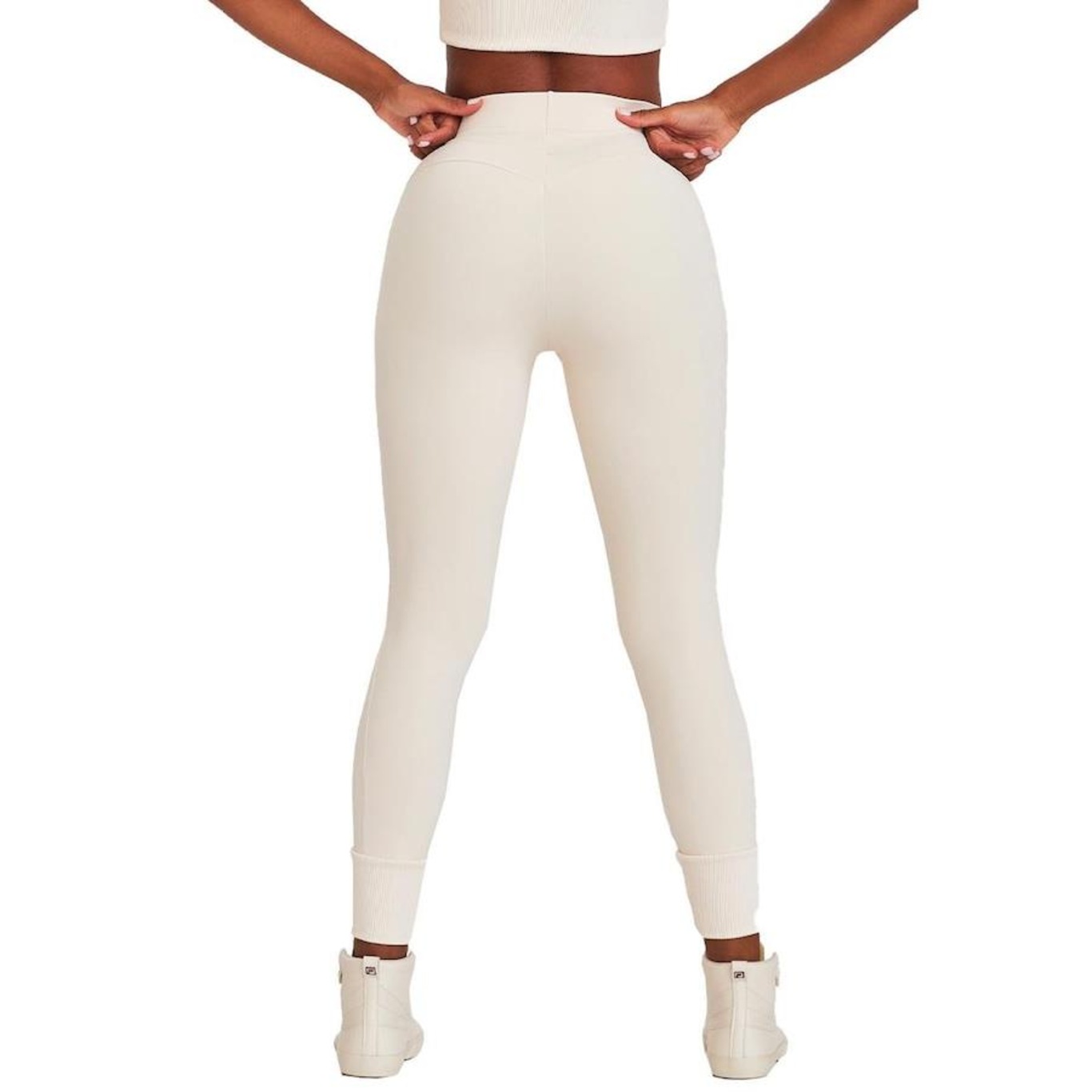 Calça Legging Caju Brasil Nakay Bicolor - Feminina | Centauro