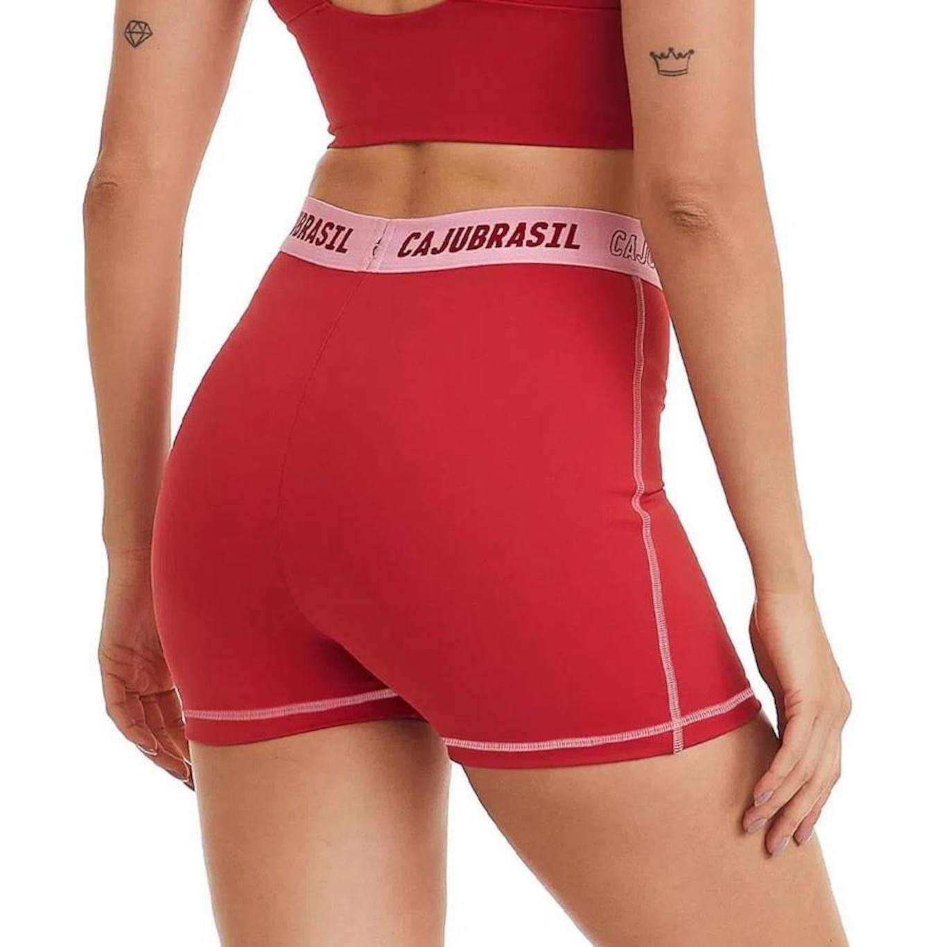 Shorts Caju Brasil Nz Move Beijo - Feminino | Centauro