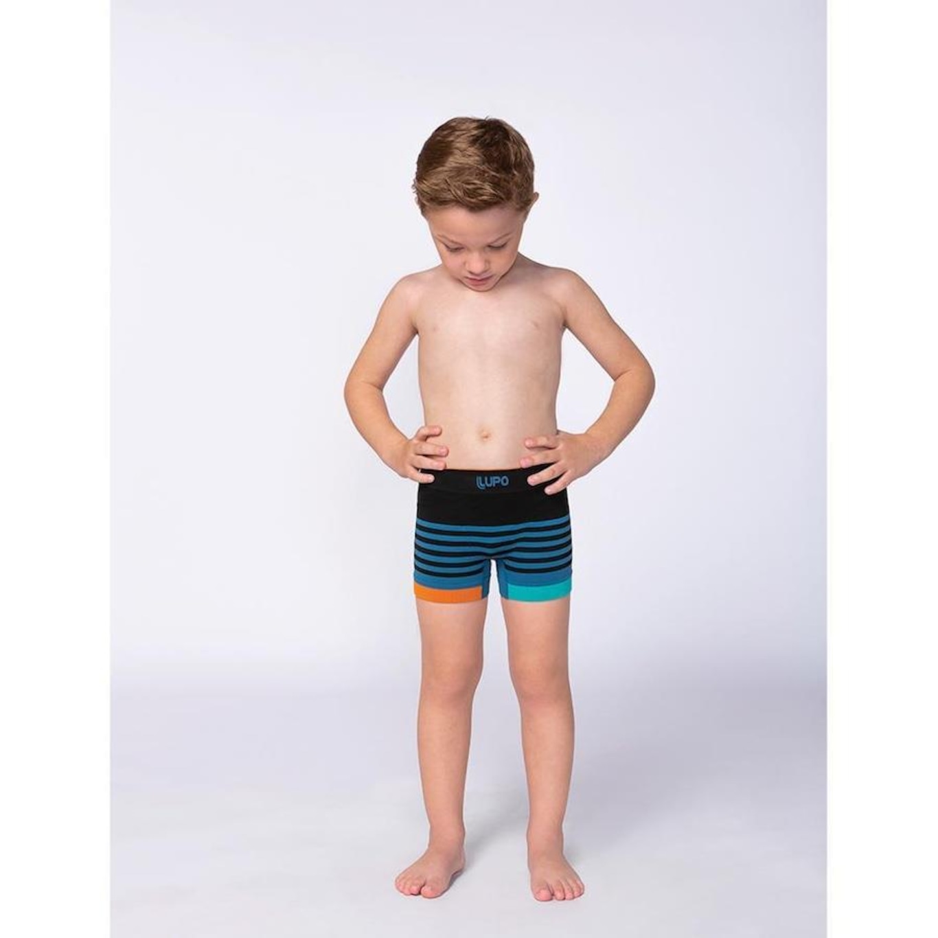 Cueca Boxer Lupo sem Costura - Infantil | Centauro