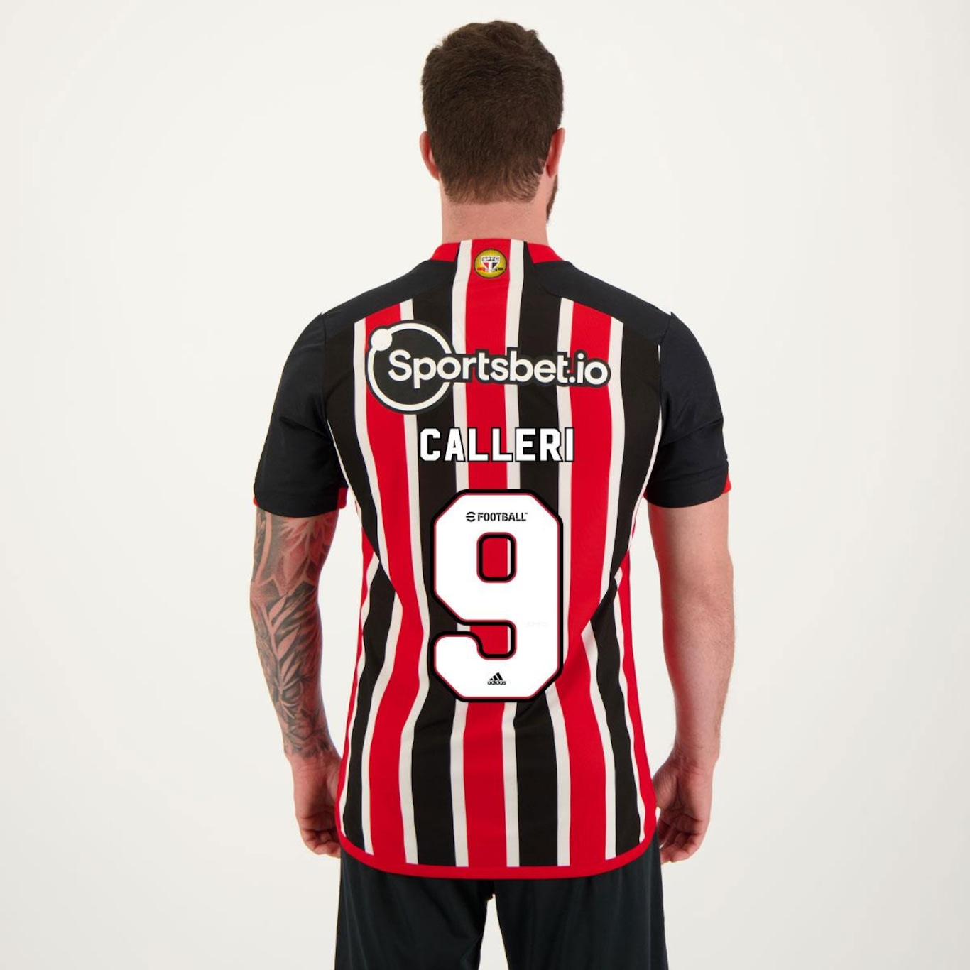 Camisa do São Paulo II 2023 9 Calleri adidas - Masculina | Centauro