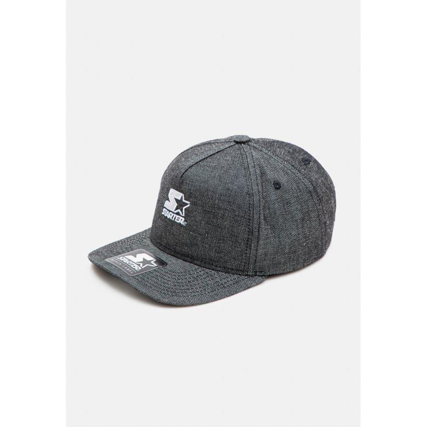Boné Starter Aba Curva Snapback Trend Preto Mescla - Starter em ...