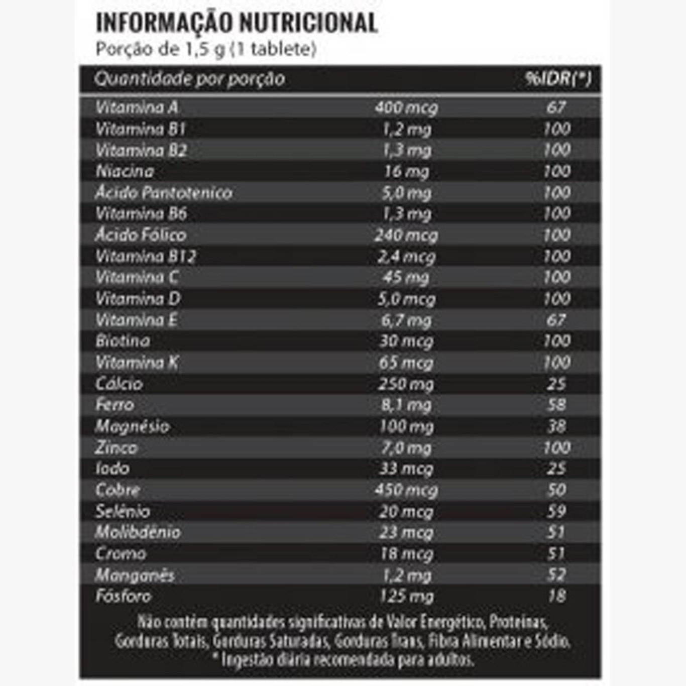 Policomplex Polivitaminico New Millen 30 Comprimidos | Centauro