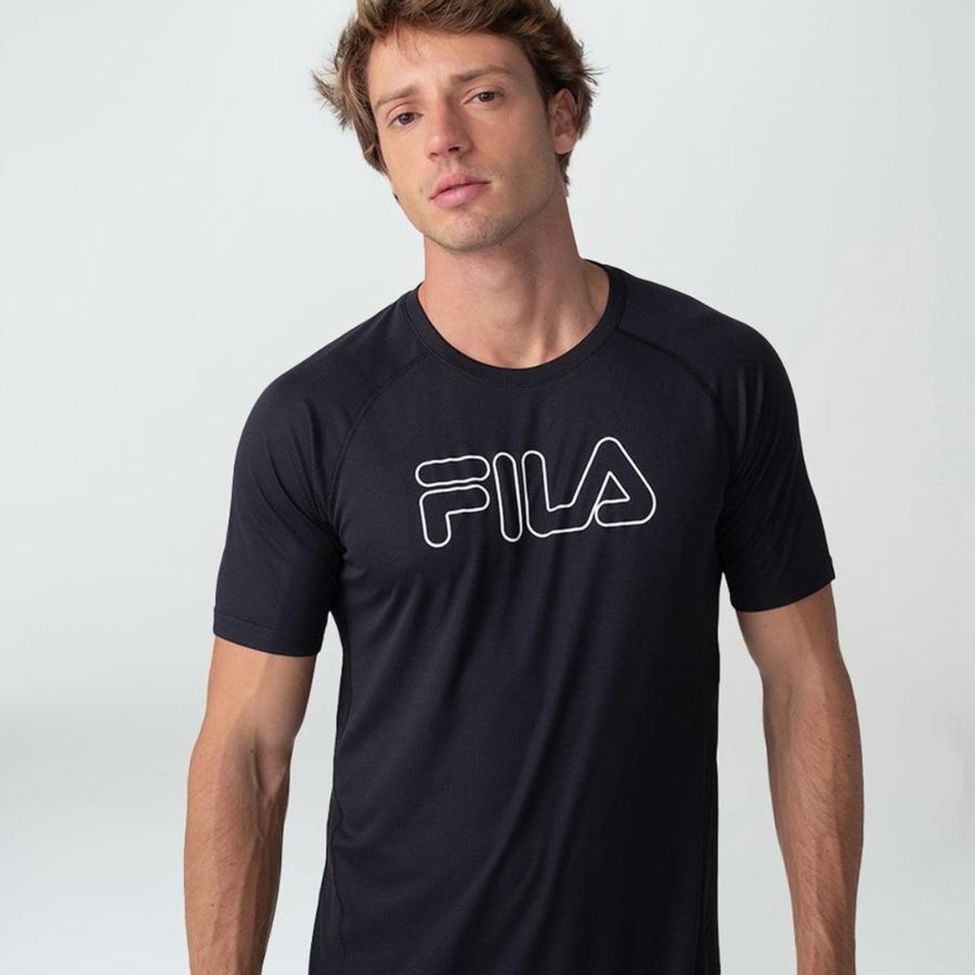 Camiseta Fila Grid - Masculina | Centauro