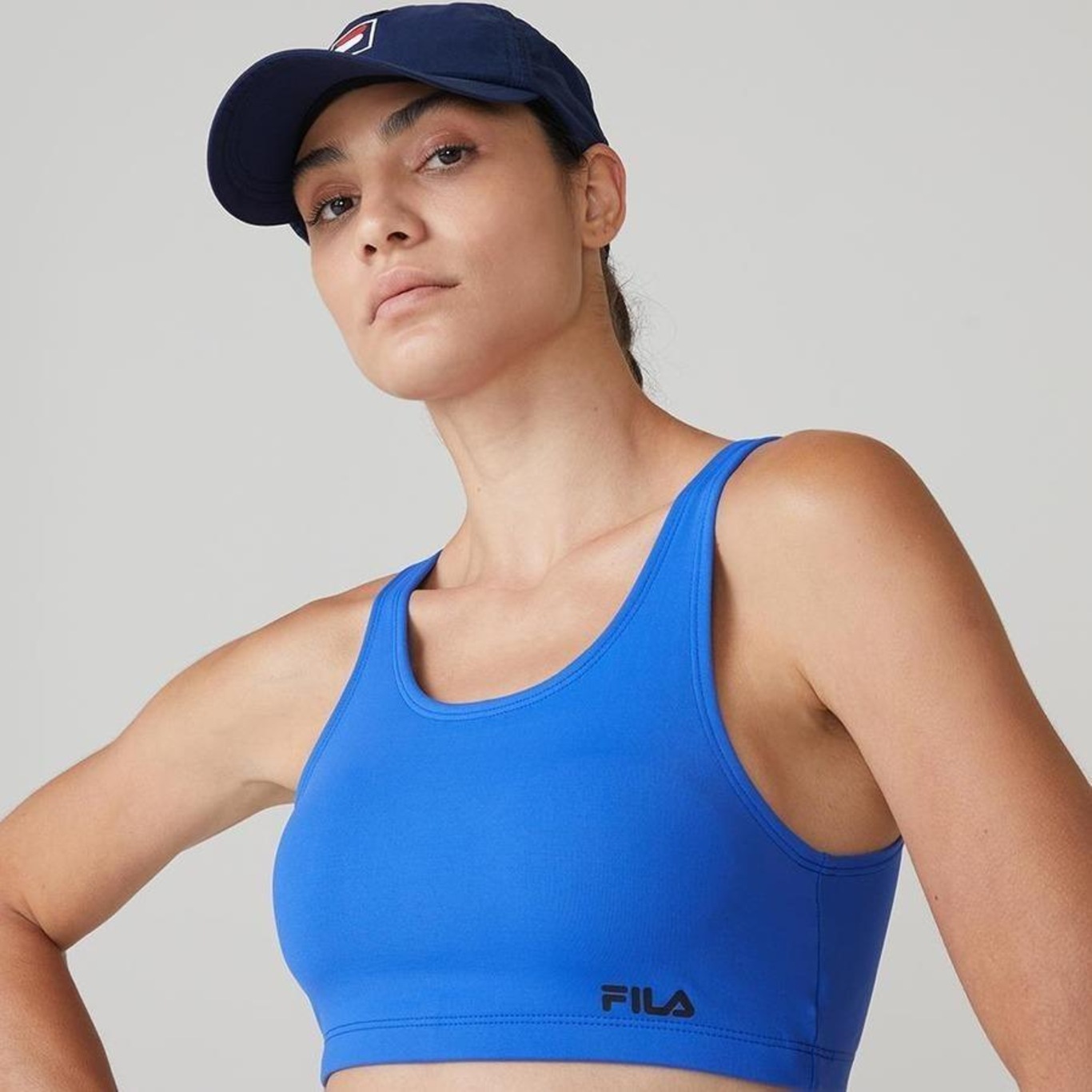 Top Fitness Fila Essential II com Bojo Removível - Feminino | Centauro
