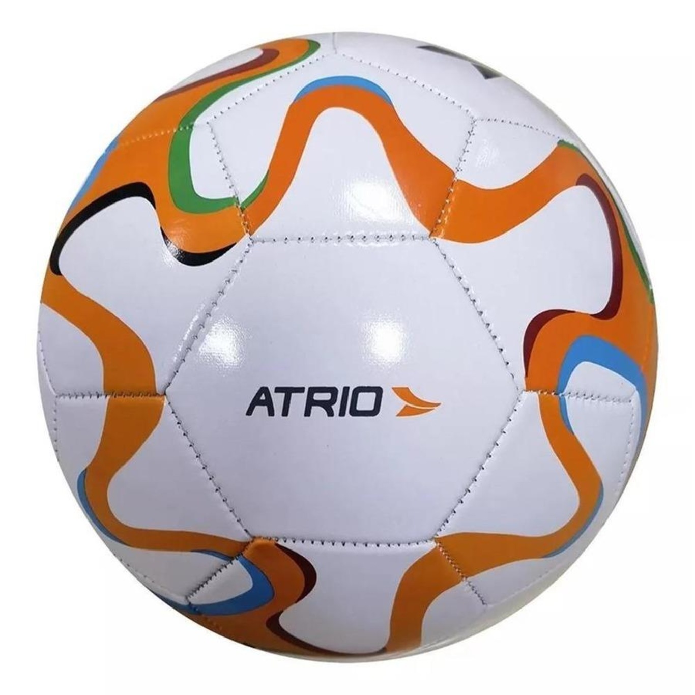 Bola de Futebol de Campo Atrio 200 - 220G Costurada + Bomba de Ar Atrio ...