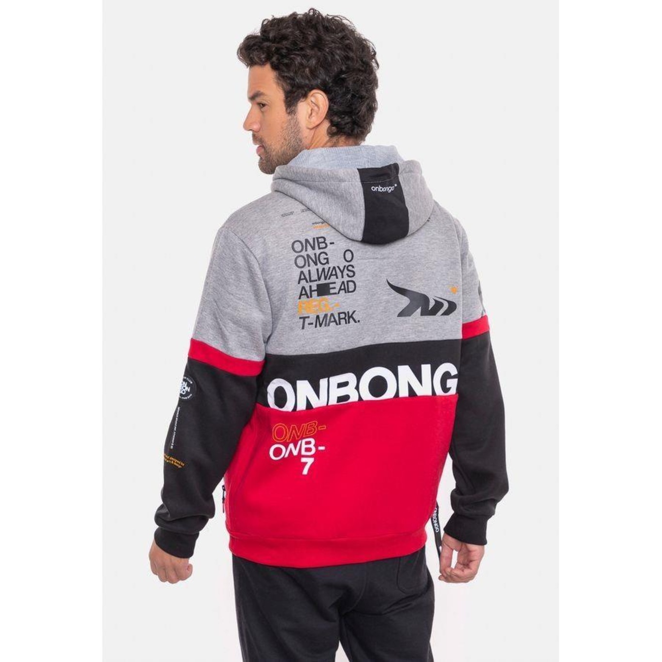 Blusão de Moletom com Capuz Onbongo Aberto - Masculino | Centauro