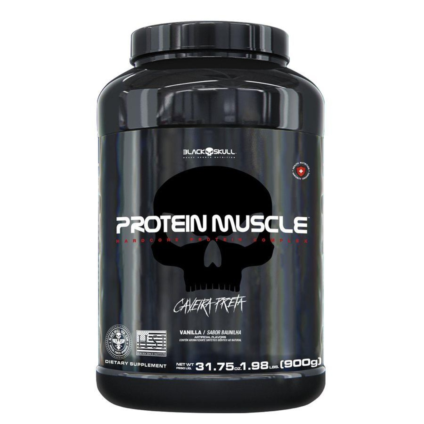 Protein Muscle Black Skull Blend Proteínas - 900G | Centauro
