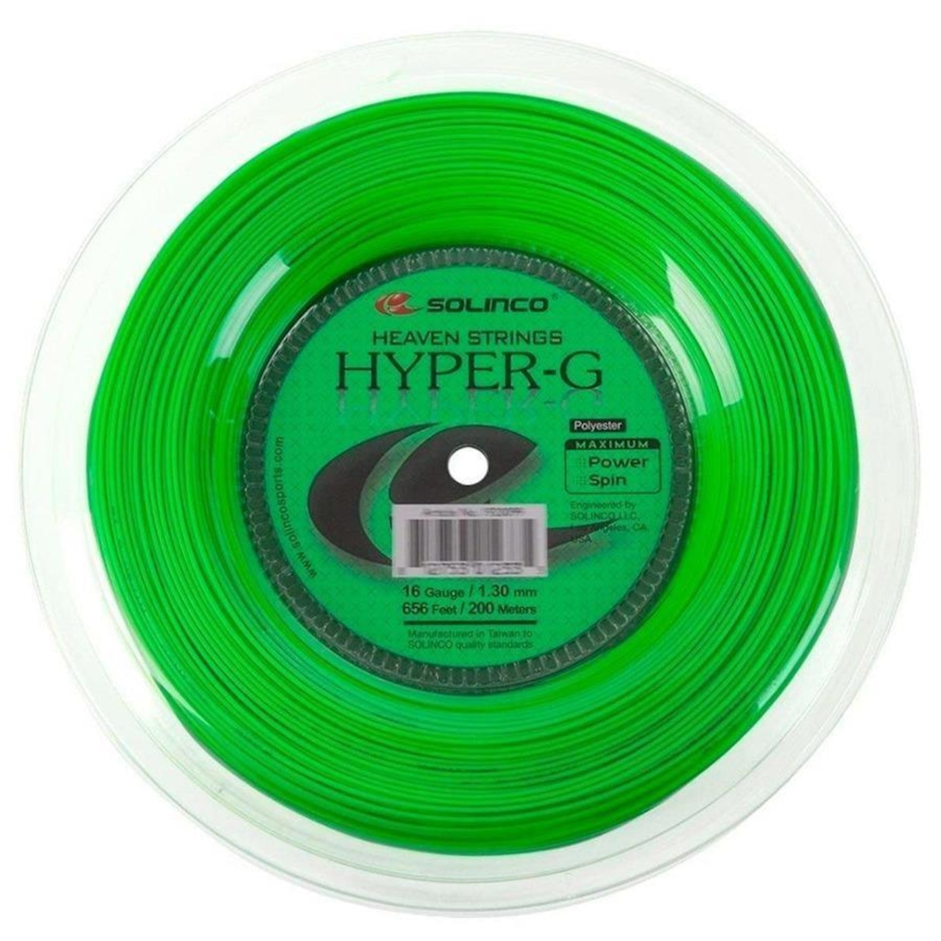 Corda Solinco Hyper G 16 Soft 1.30Mm - 200 Metros | Centauro