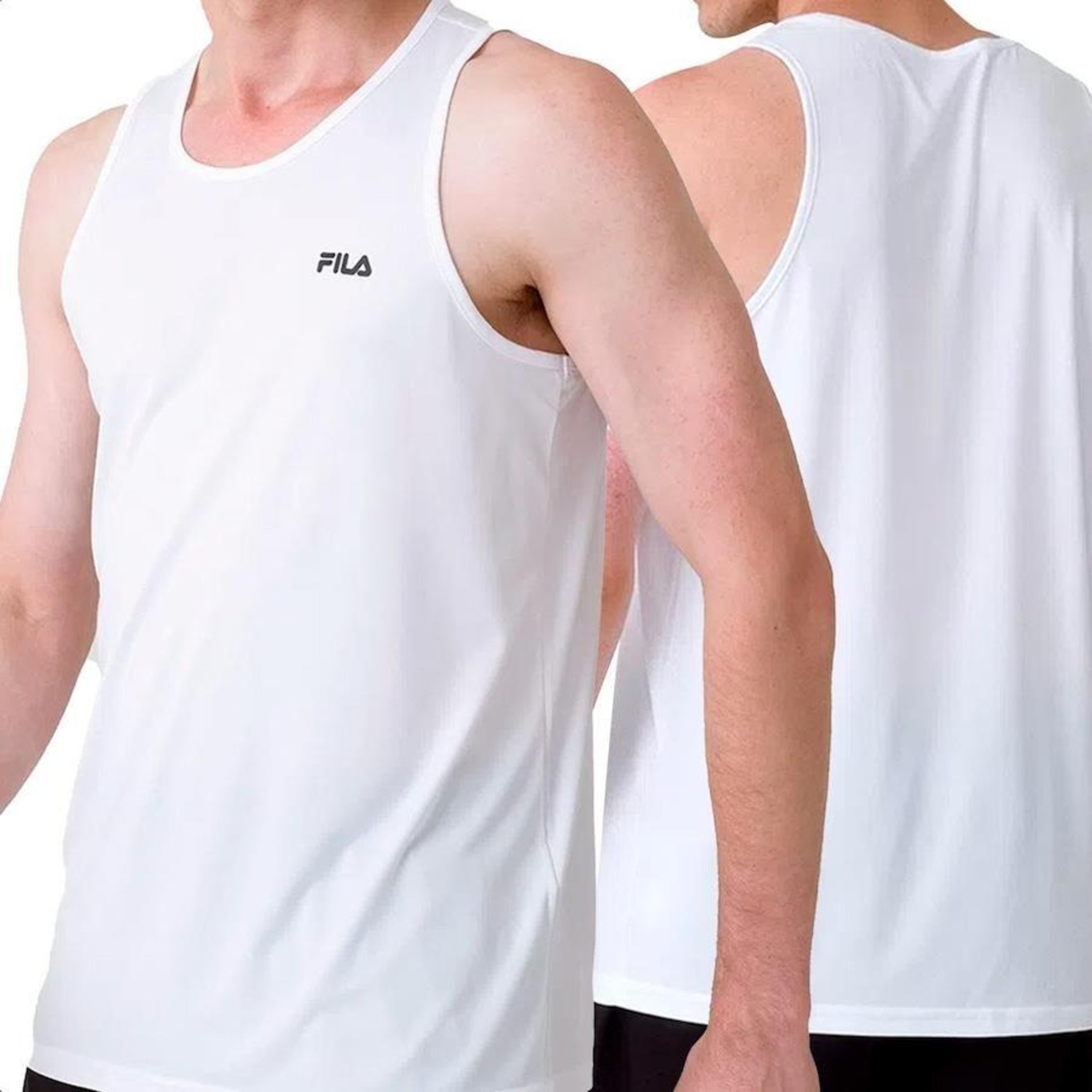 Camiseta Regata Fila Basic Sports Polygin - Masculina | Centauro