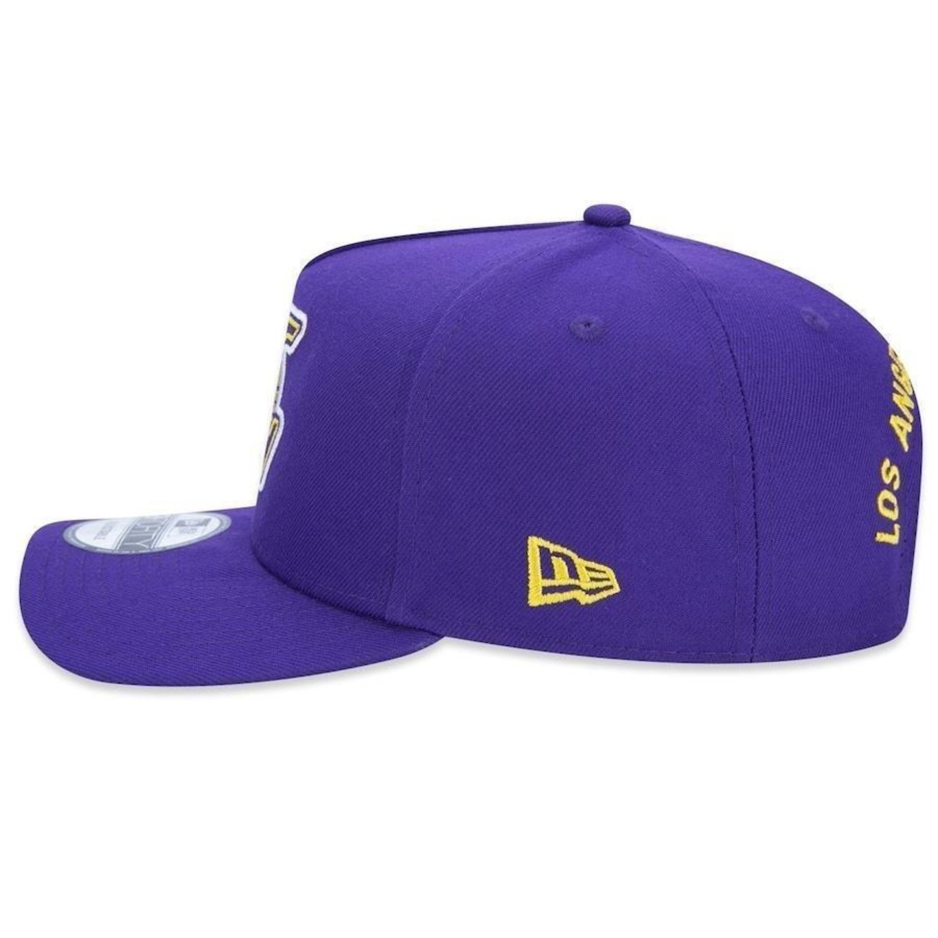 Boné Aba Curva New Era 9Forty A-Frame Nba Los Angeles Lakers All ...