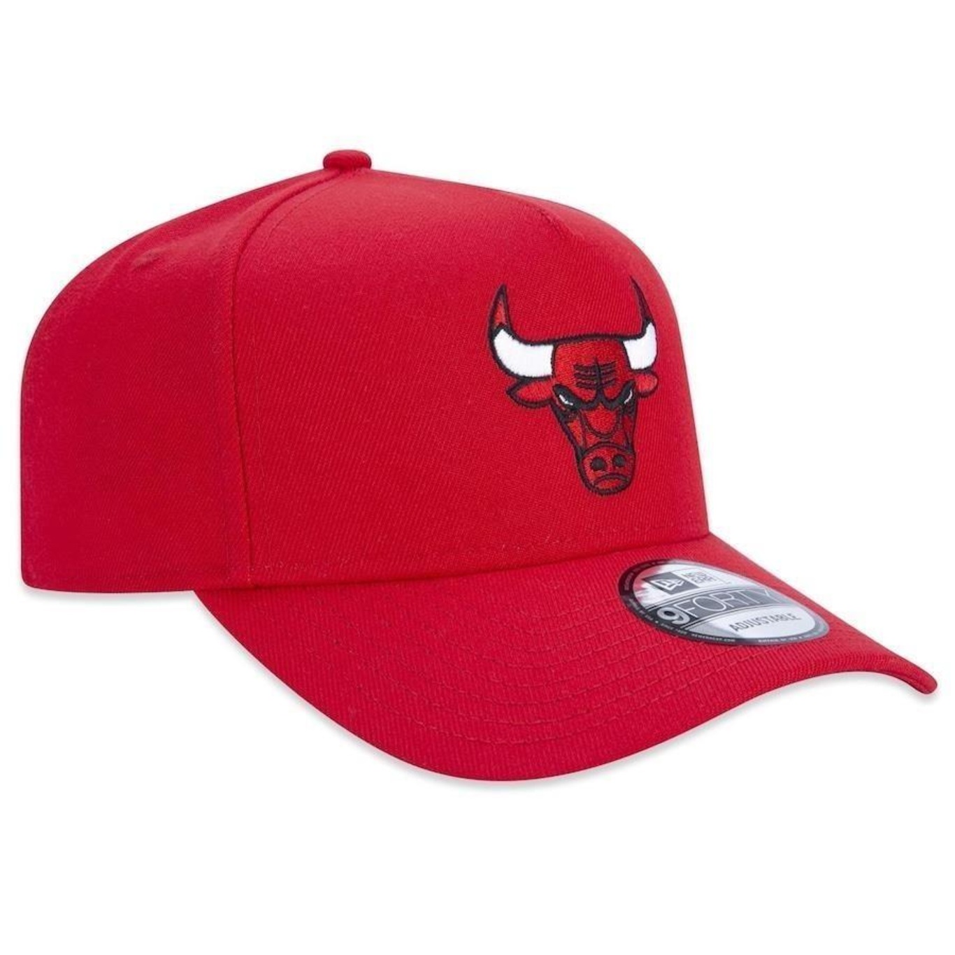 Boné Aba Curva New Era 9Forty A-Frame Nba Chicago Bulls All Building ...