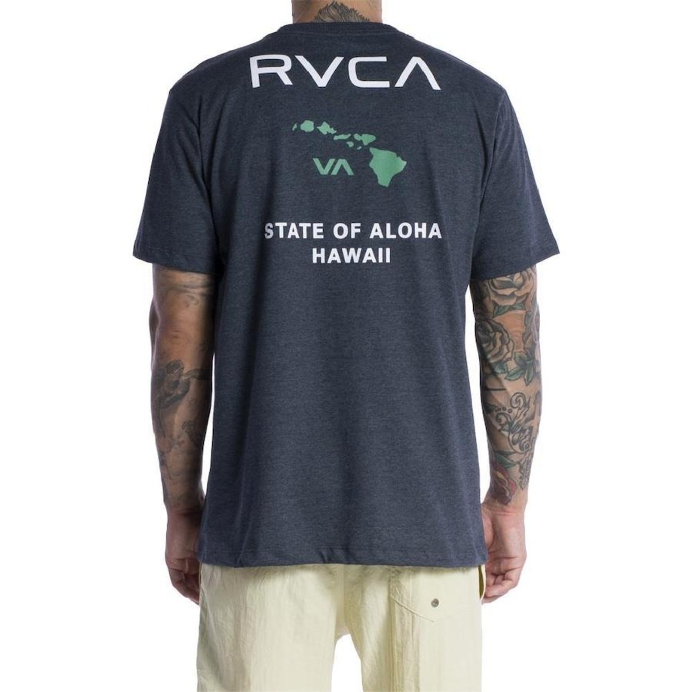 Camiseta Rvca State Of Aloha Sm24 - - Masculina em Promoção | Centauro