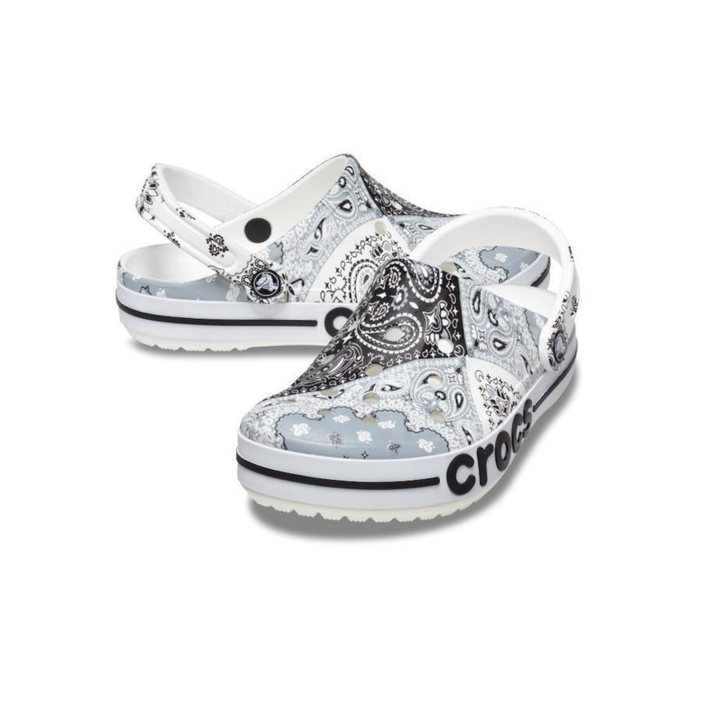 Sandália Crocs Bayaband Bandana Print Clog Bandana - Unissex | Centauro