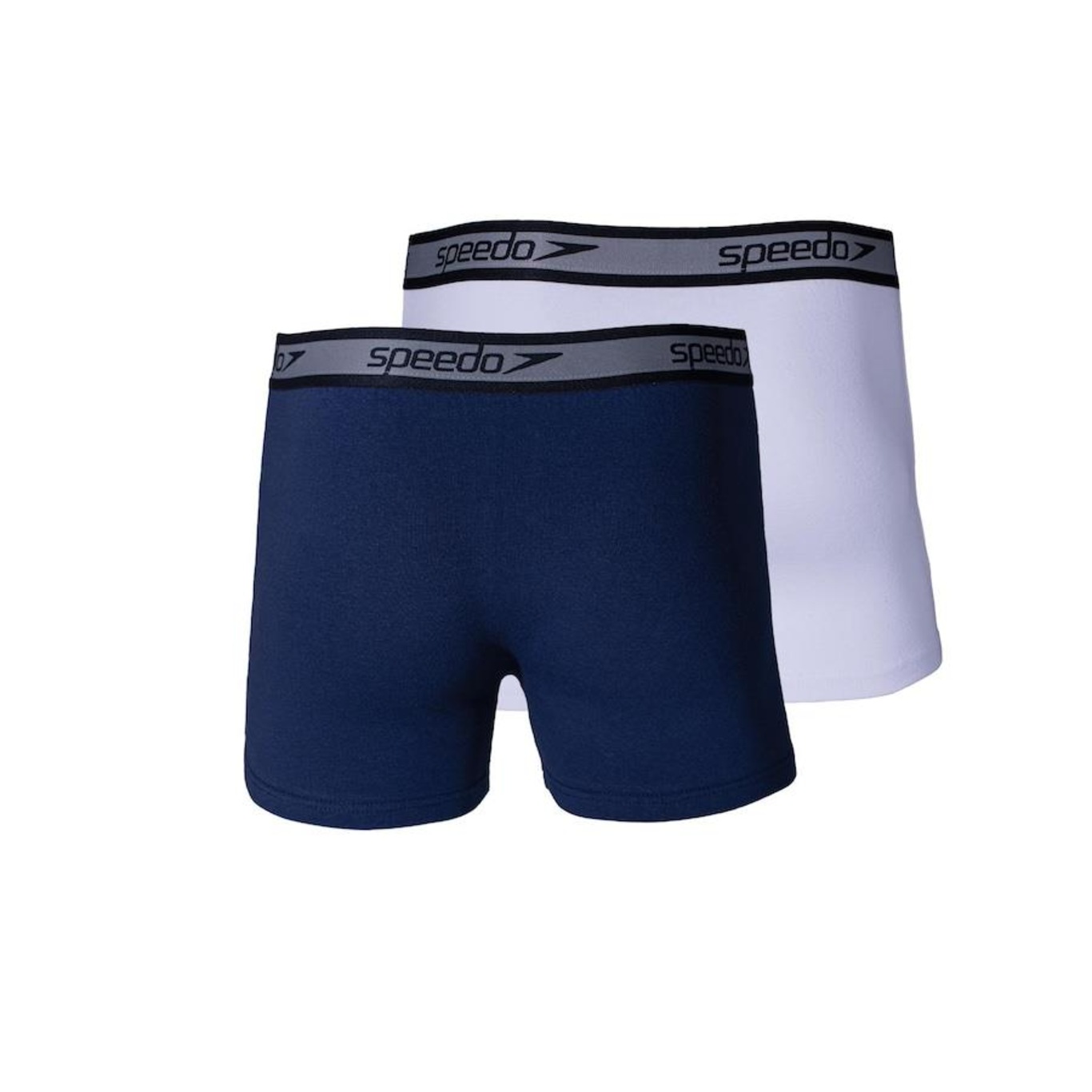 Kit de Cuecas Boxer Speedo Cotton com 2 Unidades - Adulto em Promoção ...