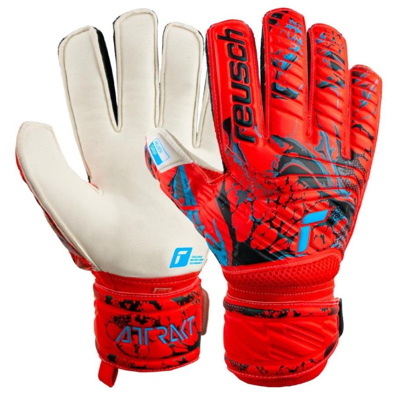 Luvas de Goleiro Reusch Attrakt Grip - Adulto | Centauro