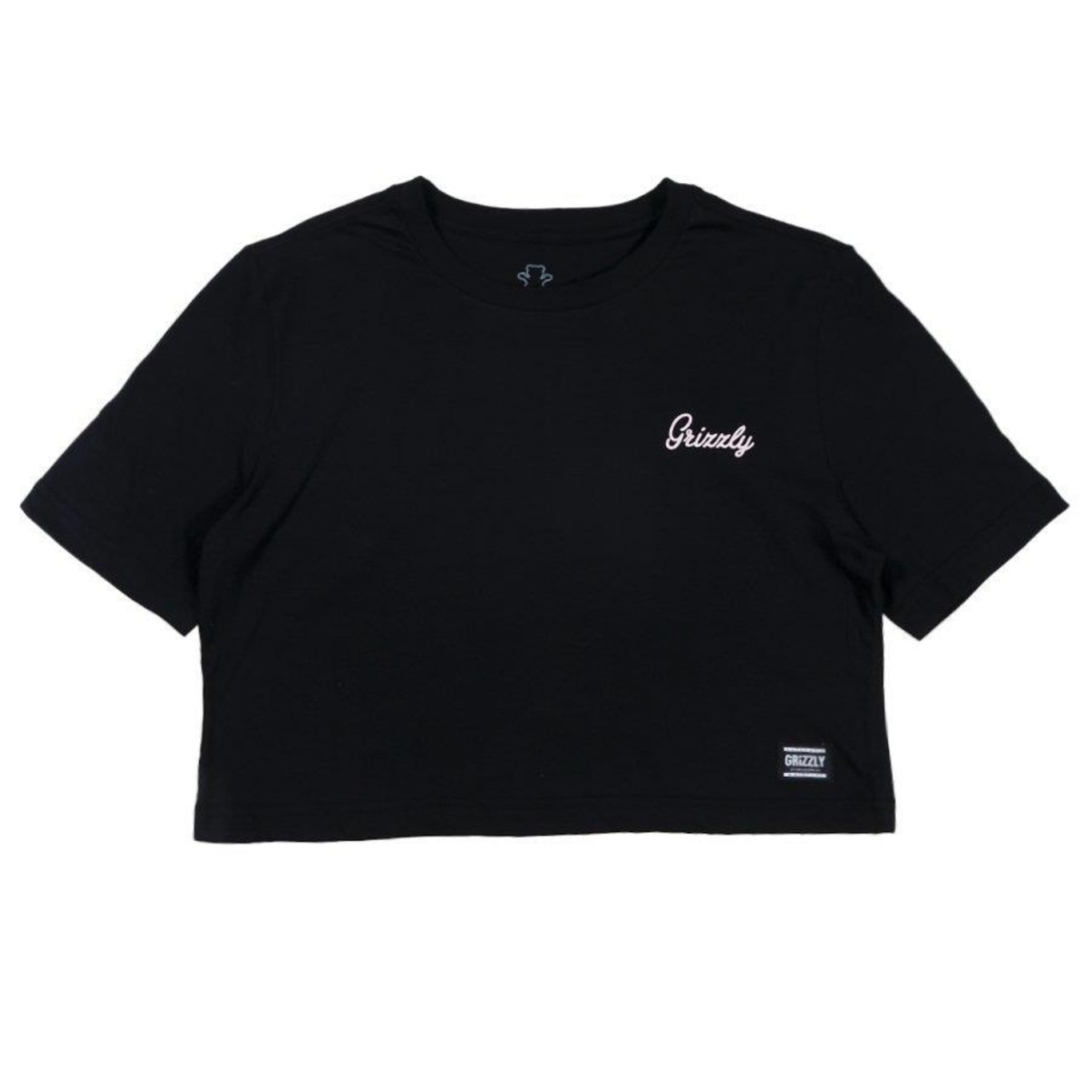 Camiseta Grizzly Script Logo Cropped - Feminina | Centauro