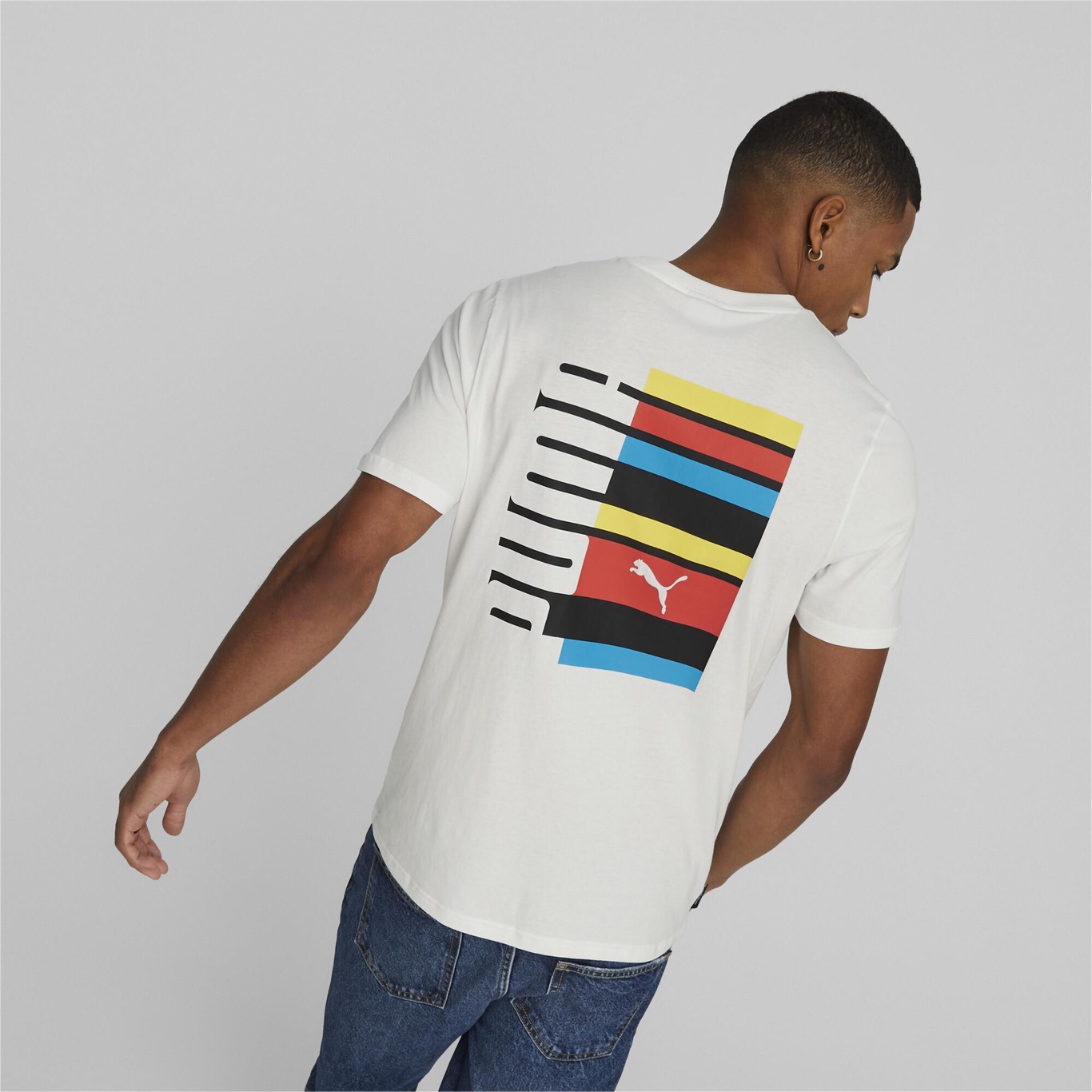 Camiseta Puma Blocks HOUSE OF GRAPHICS - Masculina | Centauro