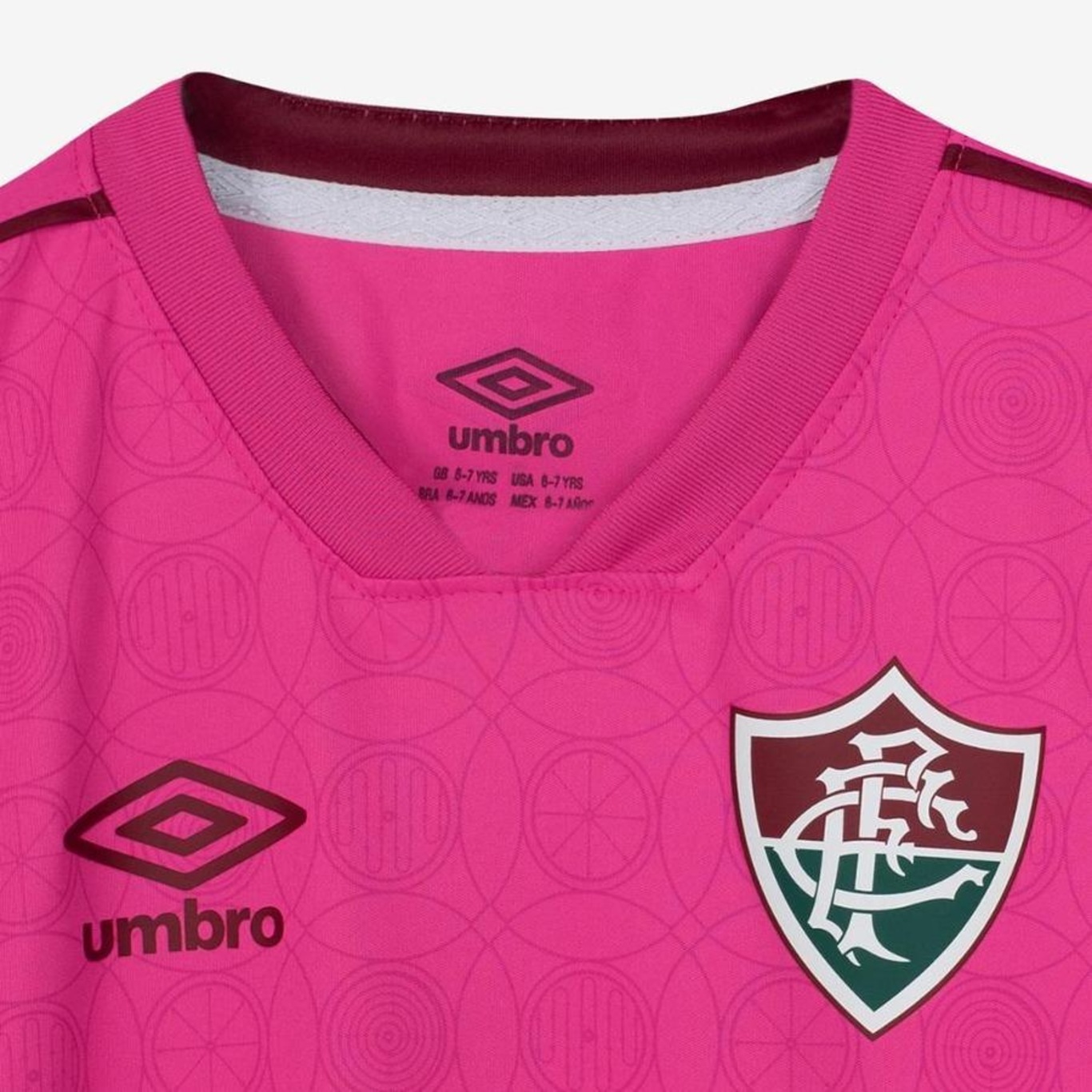 Camisa do Fluminense Outubro Rosa 2023 Umbro - Infantil | Centauro