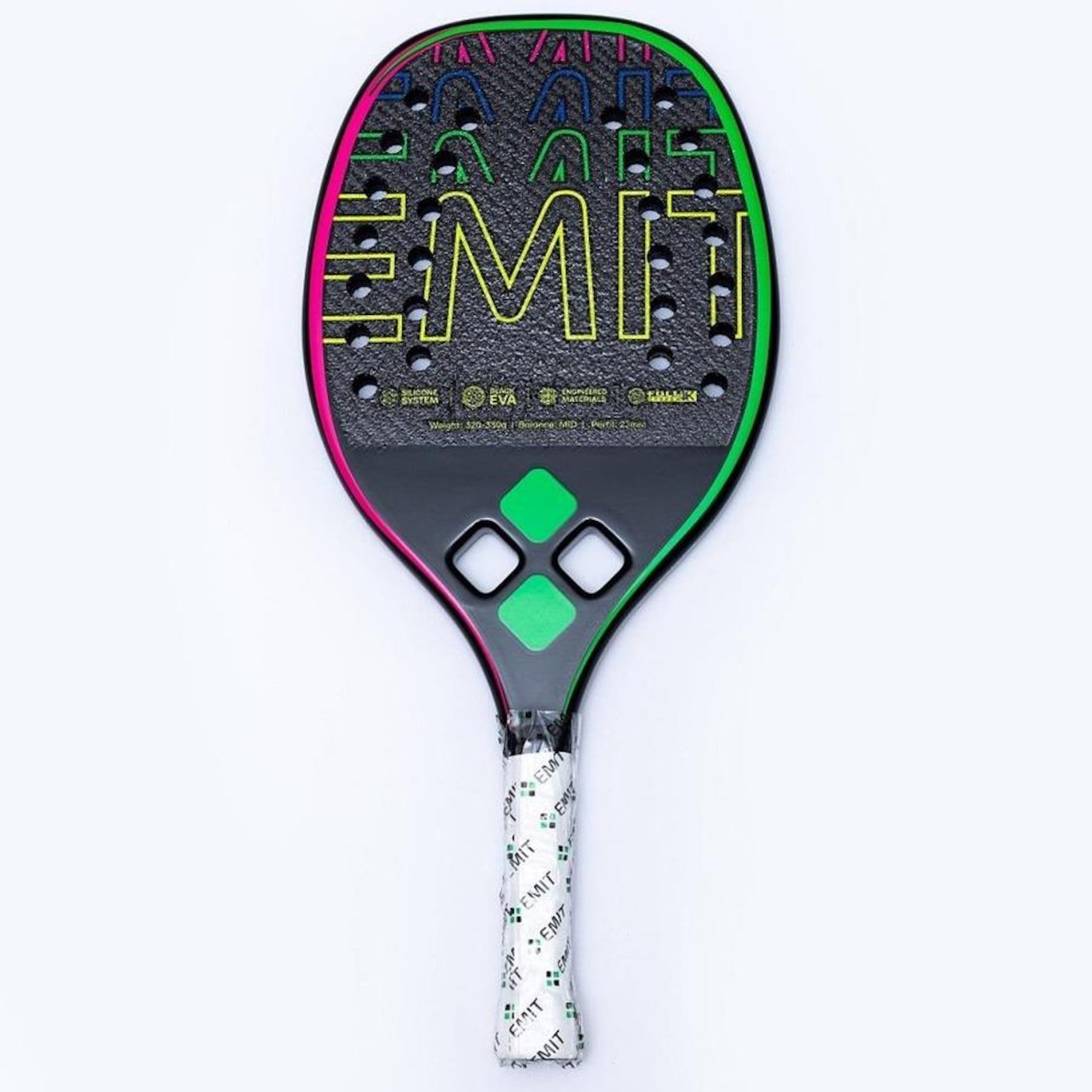 Raquete de Beach Tennis Emit Sports Hammer Full Carbon 3K | Centauro