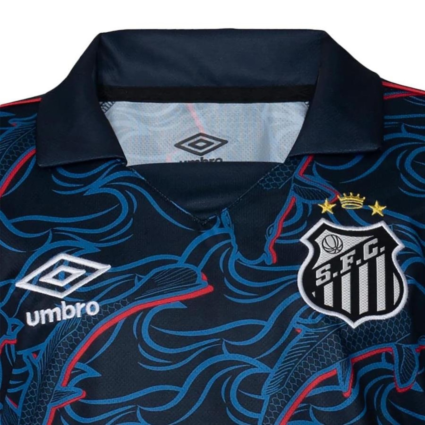 Camisa do Santos Oficial 3 2023 Umbro - Infantil | Centauro