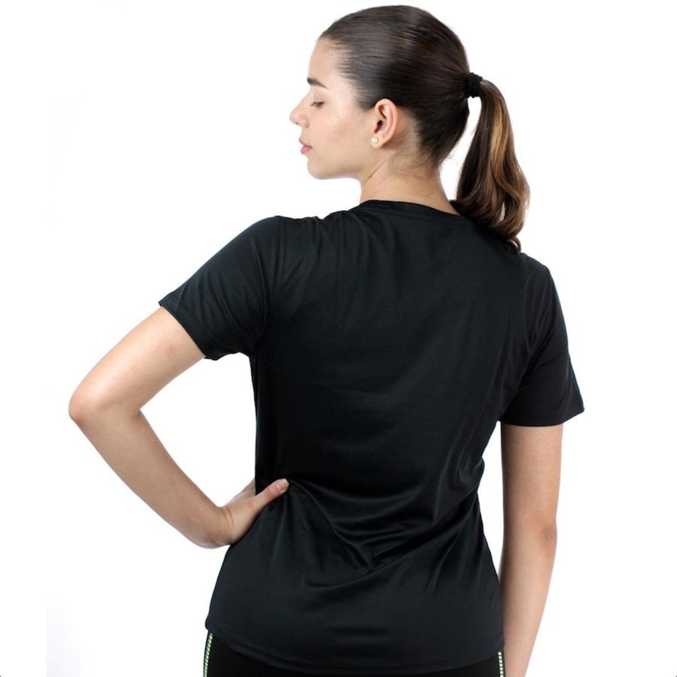 Camiseta Fila Basic Sports Polygin Preta - Feminina | Centauro