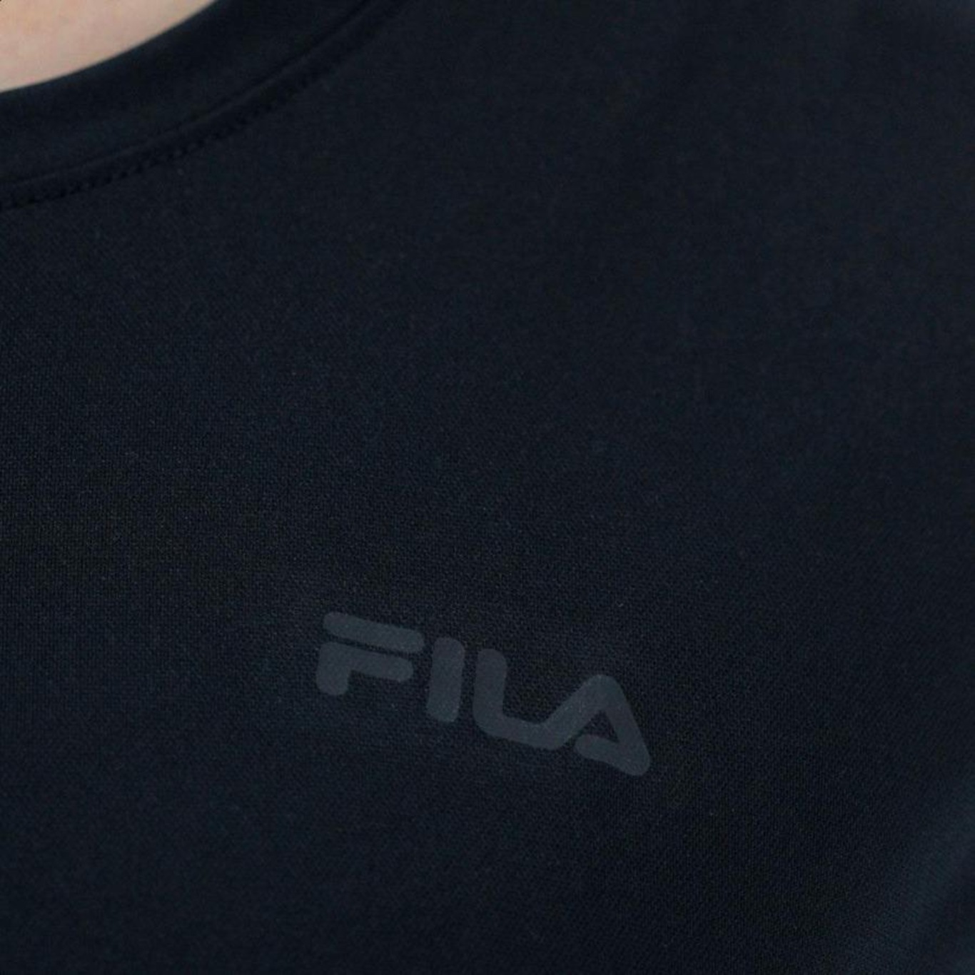 Camiseta Fila Basic Sports Polygin Preta - Feminina | Centauro