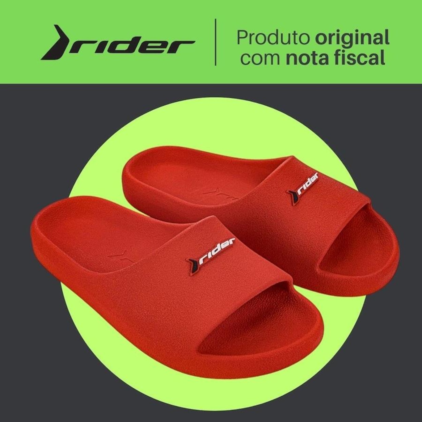 Chinelo Slide Rider Drip - Infantil | Centauro
