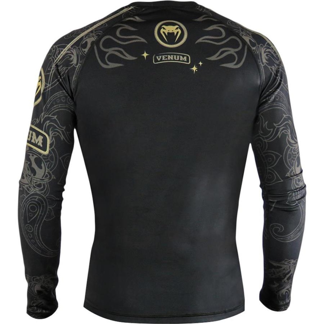 Rash Guard Venum Tattoo Dark - Masculino | Centauro