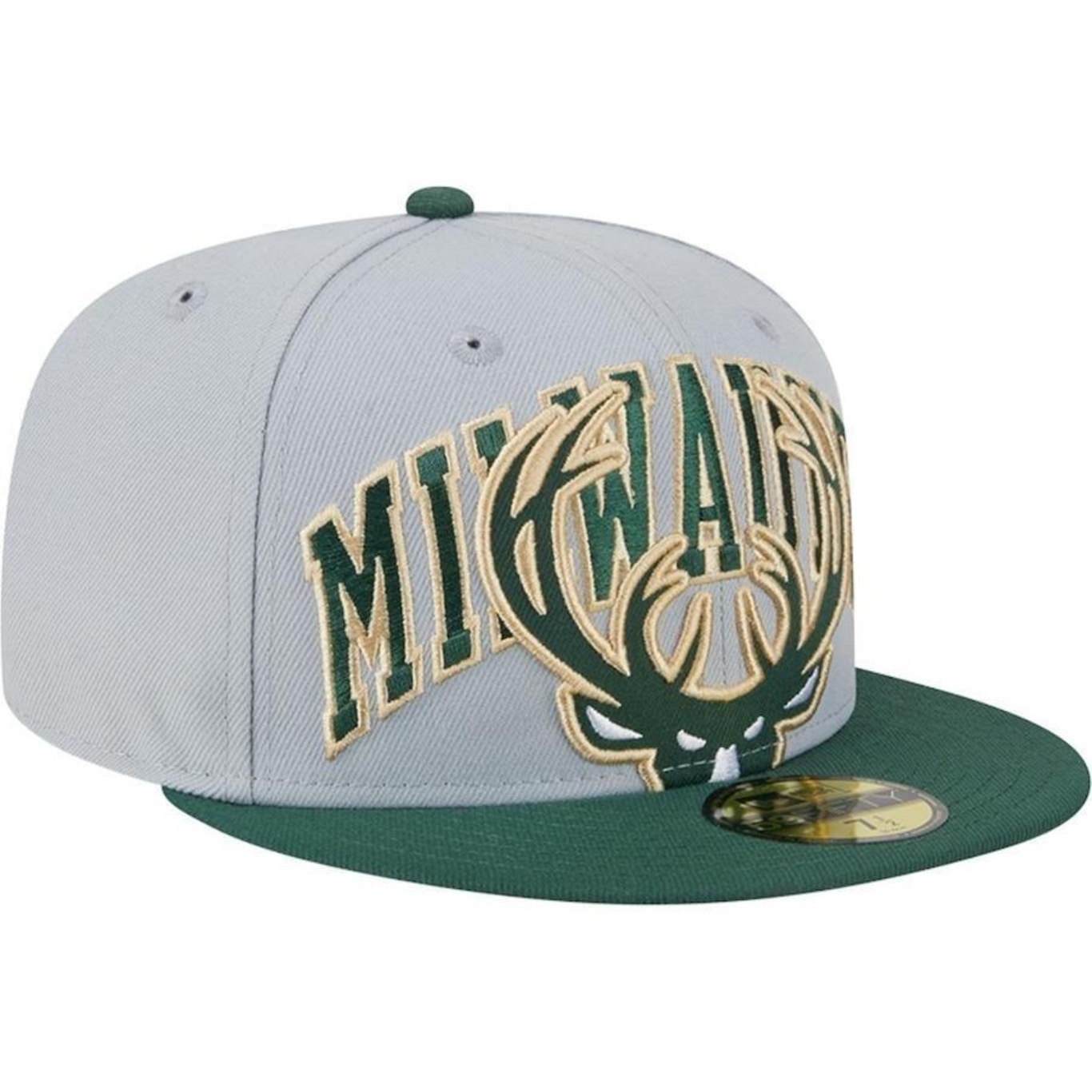 Boné Aba Reta New Era 59Fifty Fitted Milwaukee Bucks Nba Tip-Off 2023 ...