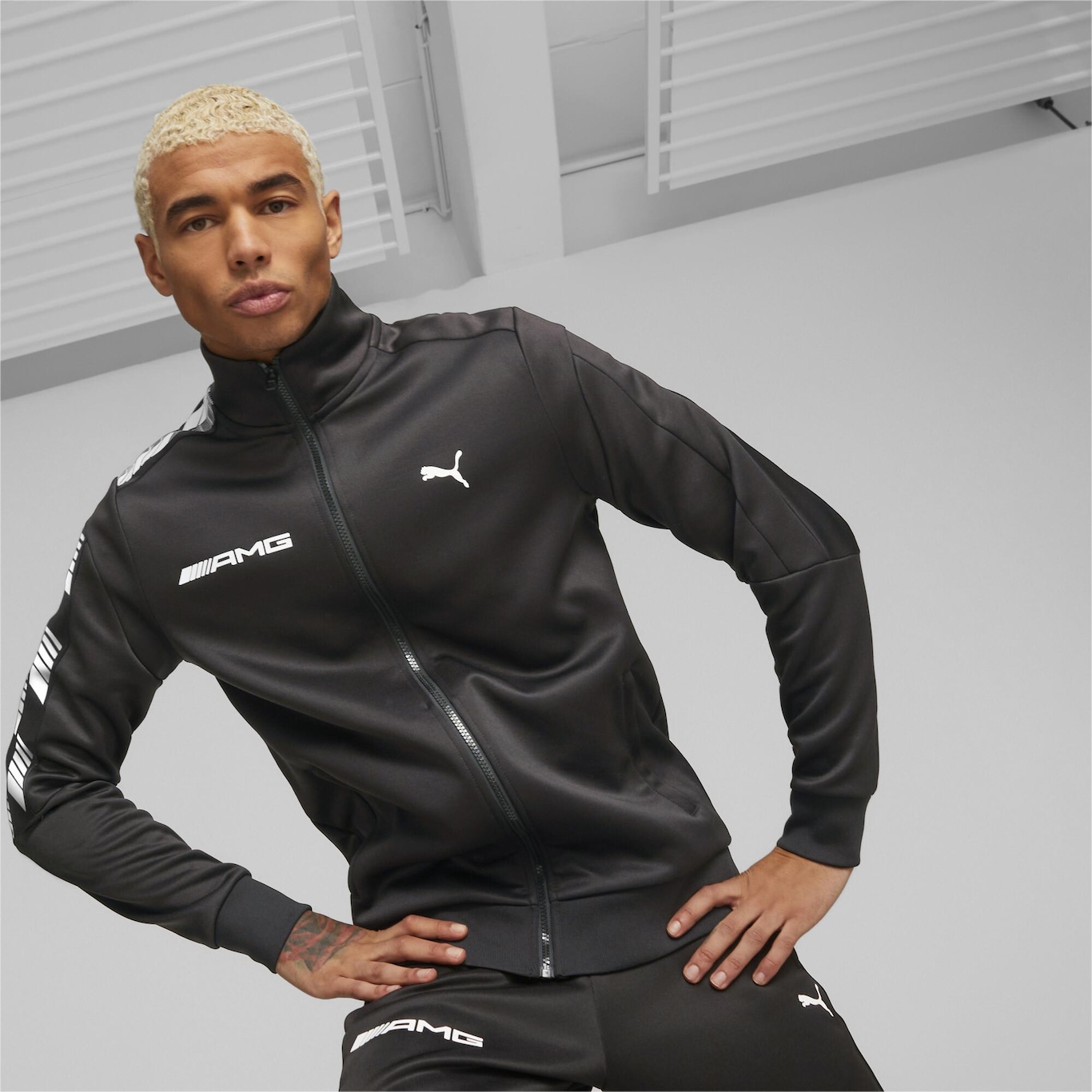 Jaqueta Puma Mercedes-AMG Petronas Motorsport MT7 Track - Masculina ...