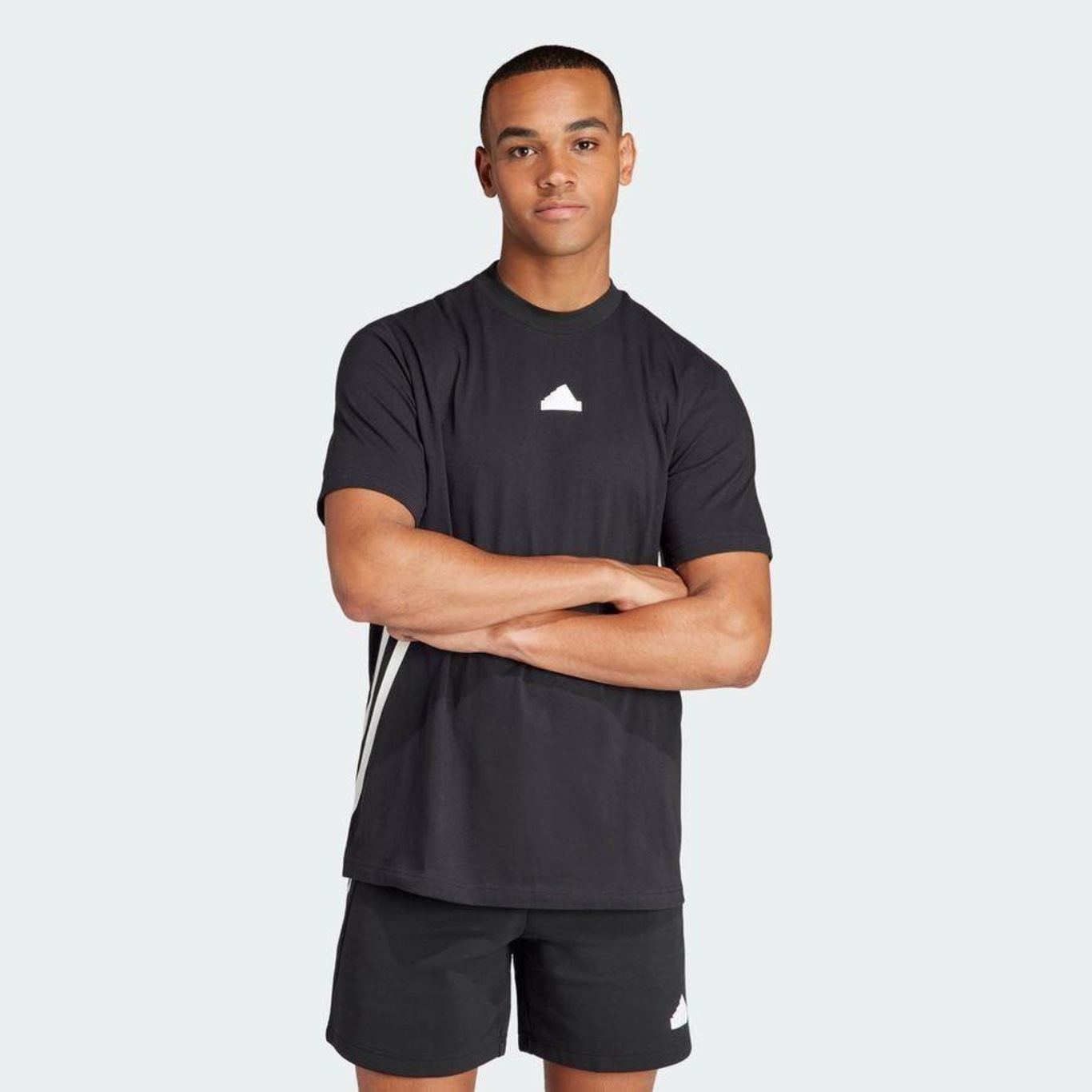 Camiseta adidas M Fi 3S T - Masculino | Centauro