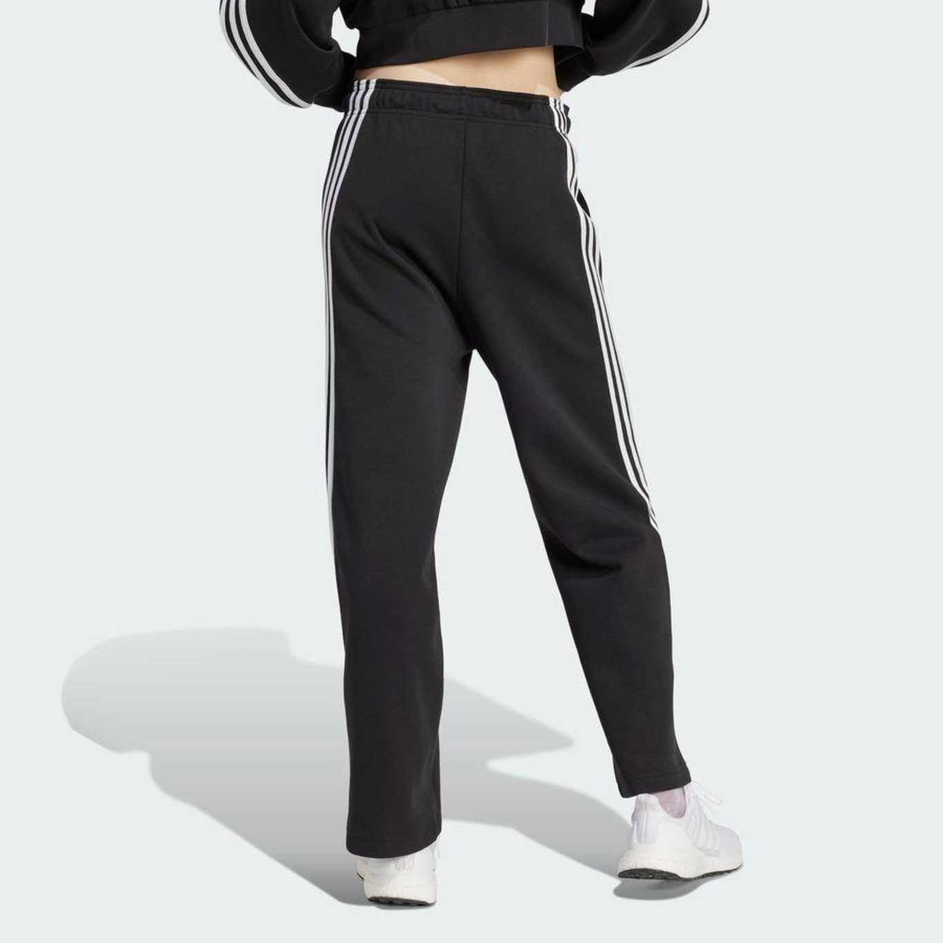 Calça adidas Barras Abertas Future Icons Três Listras - Feminina | Centauro