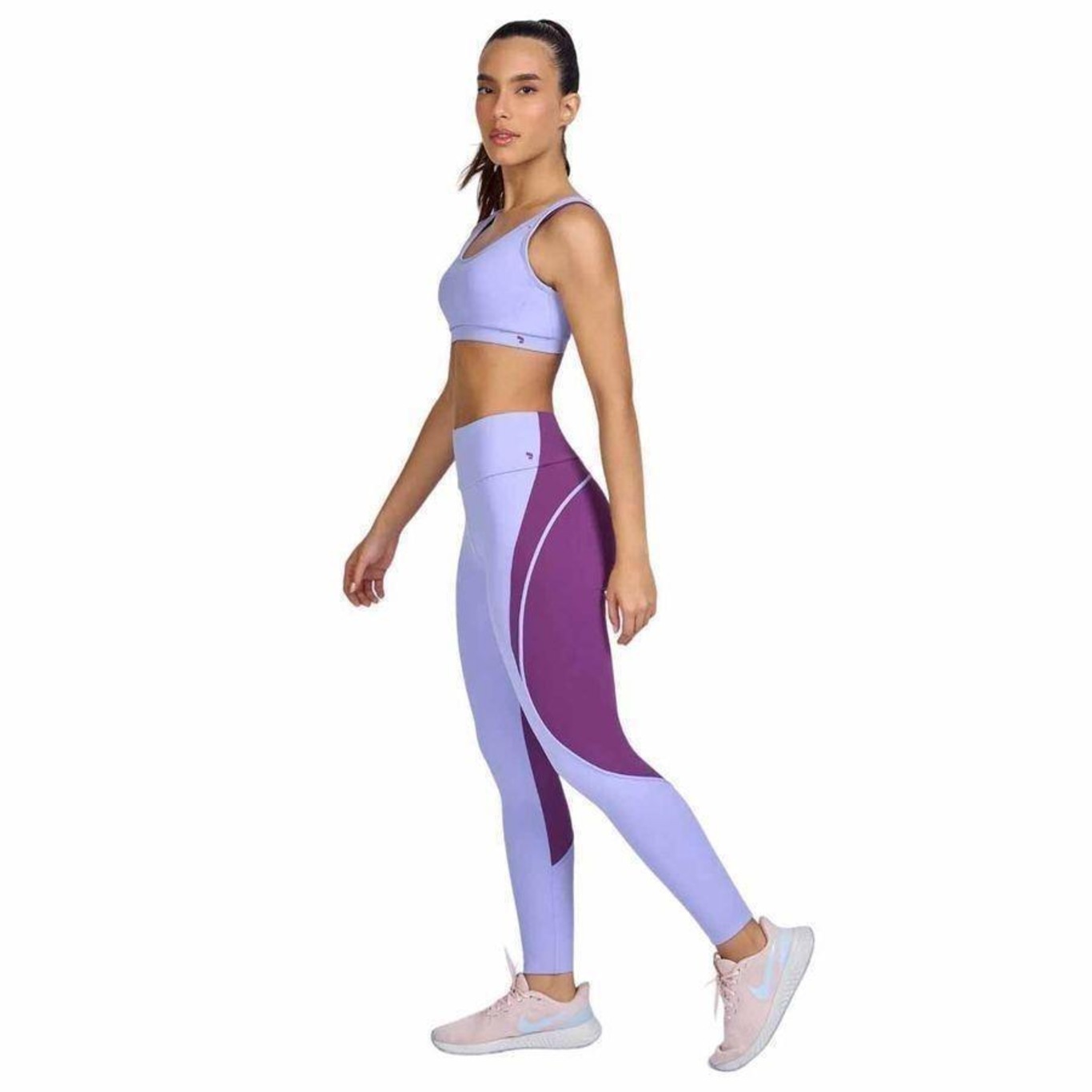 Calça Alto Giro Legging Hyper com Recortes - Feminina | Centauro