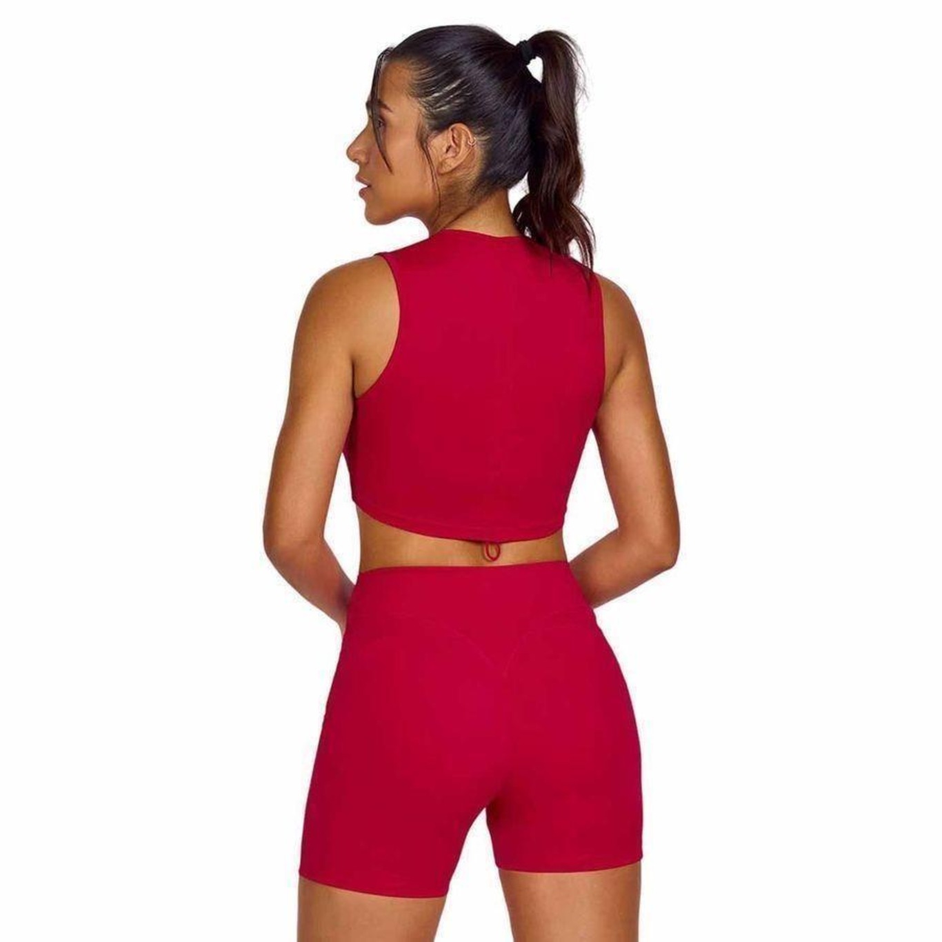 Bermuda Alto Giro Hyper Push-Up - Feminina | Centauro