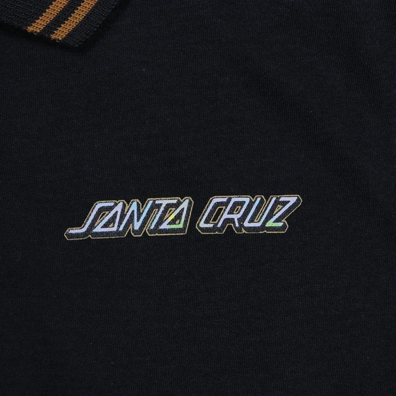 Camiseta Santa Cruz Holo Strip Polo Cropped - Masculina | Centauro