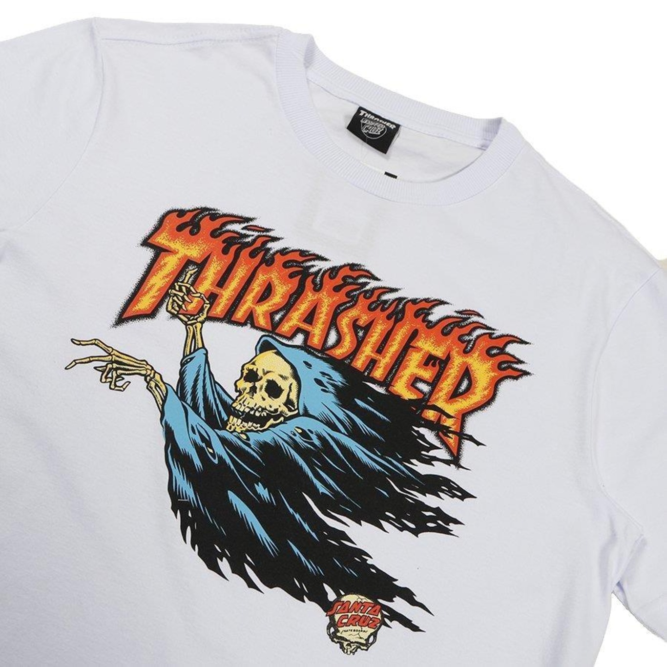 Camiseta Thrasher X Santa Cruz Obrien Reaper Collab - Masculina | Centauro