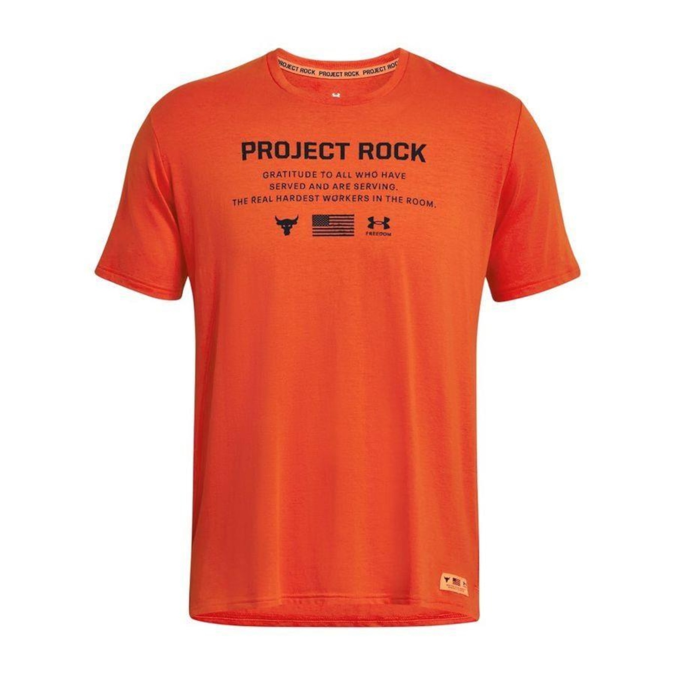 Camiseta Under Armour Project Rock Veterans Day - Masculina | Centauro