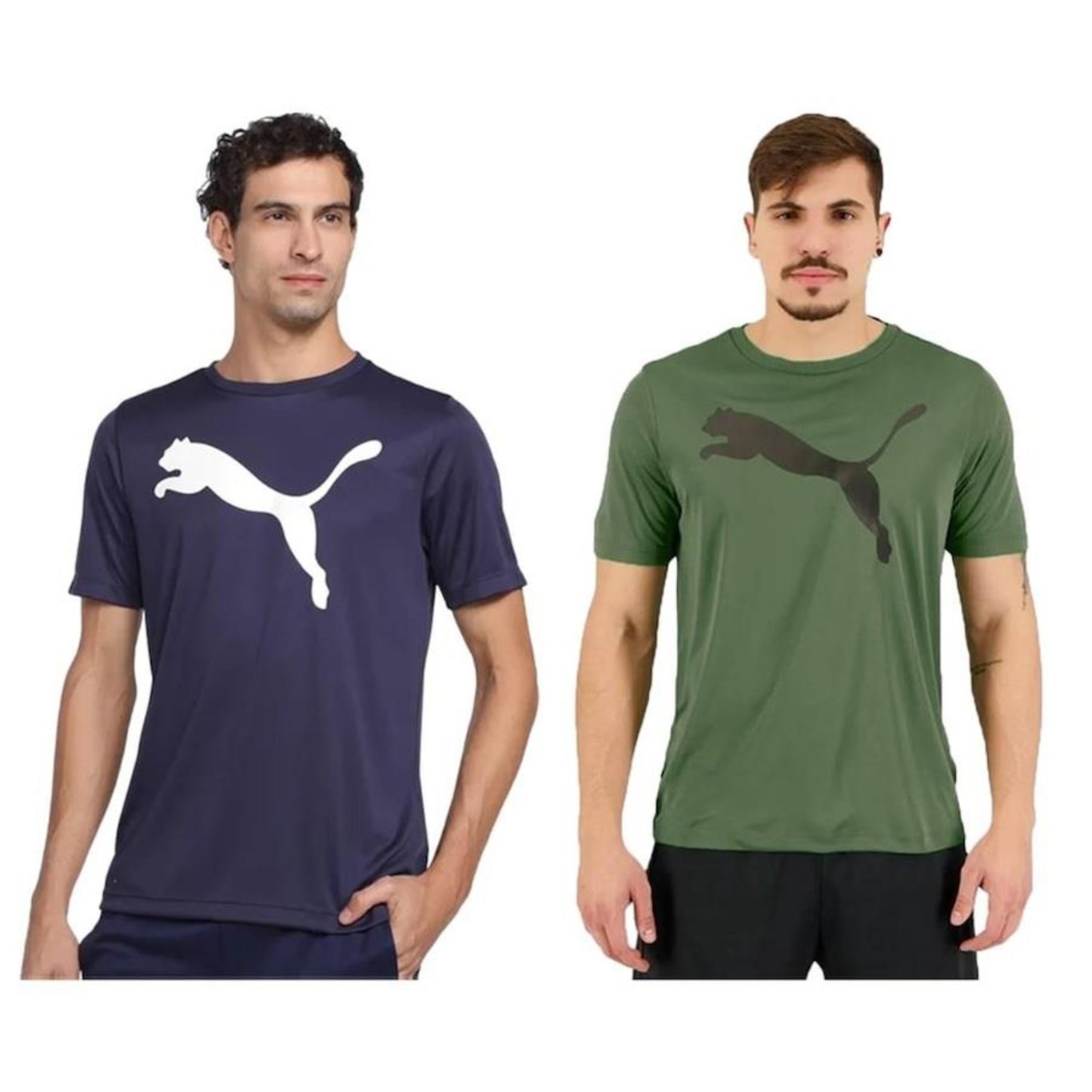 Kit de Camisetas Puma Active Big Logo - Masculino - 2 unidades em ...